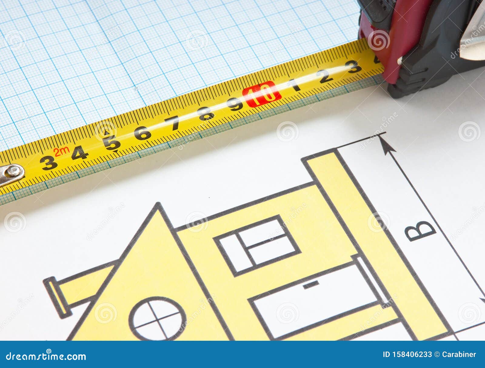 Construction drawings stock image. Image of construction - 158406233
