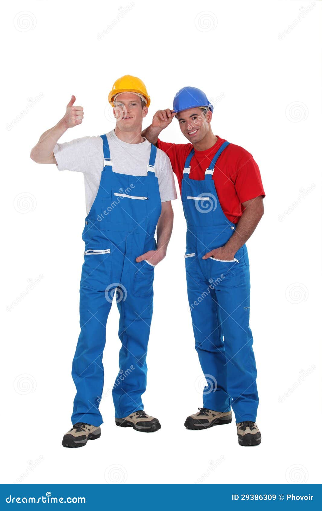 Construction duo stock image. Image of contractor, plant - 29386309