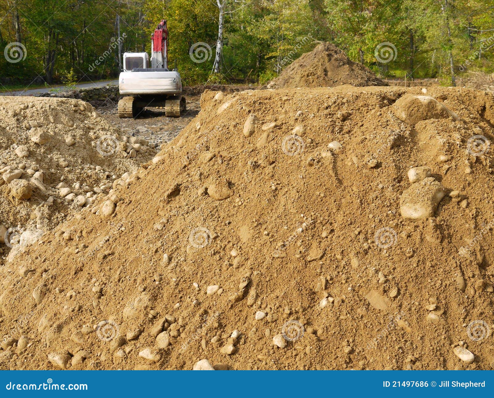 Construction Of The Earth Tunnel, Preparation Of The Frame For Pouring ...