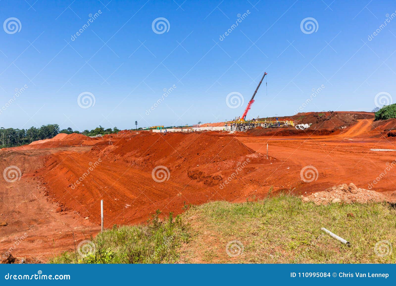 Construction Earthworks Projects Landscape Editorial Stock Image ...