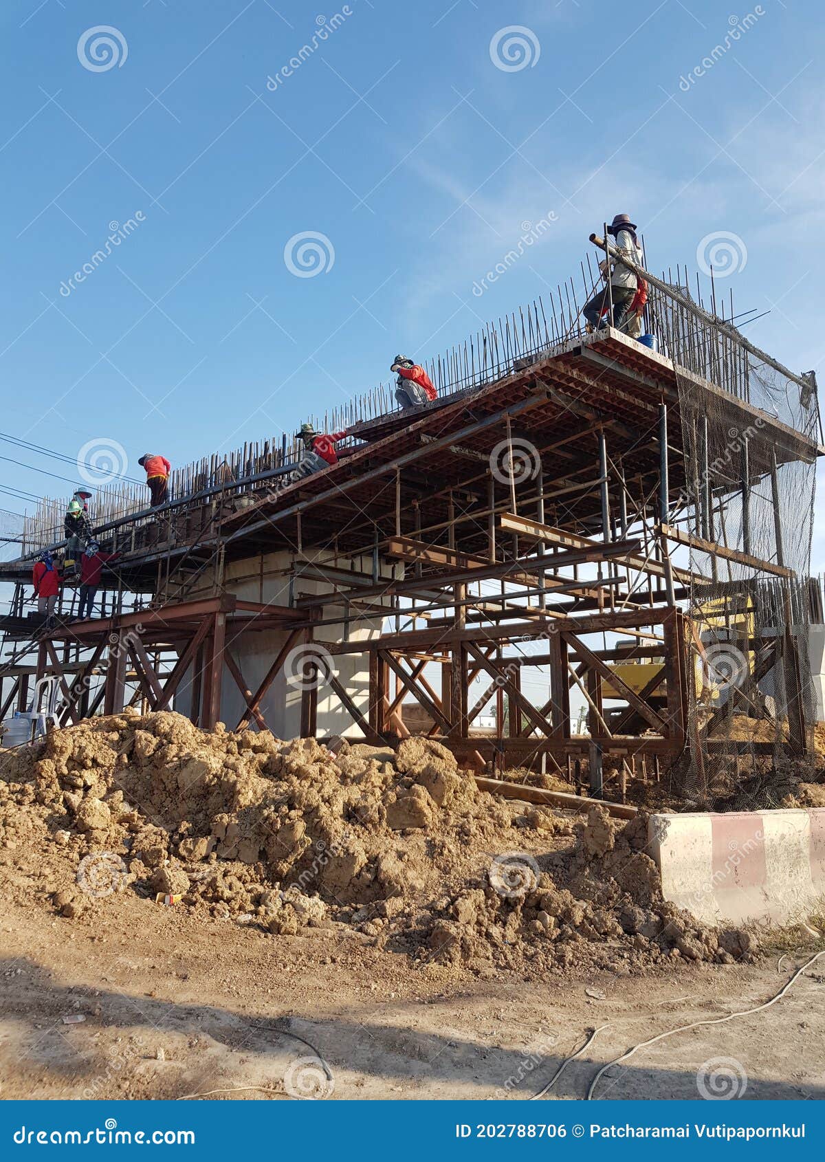 Construction of Elevated Bridges Across Thailand Intersections in ...