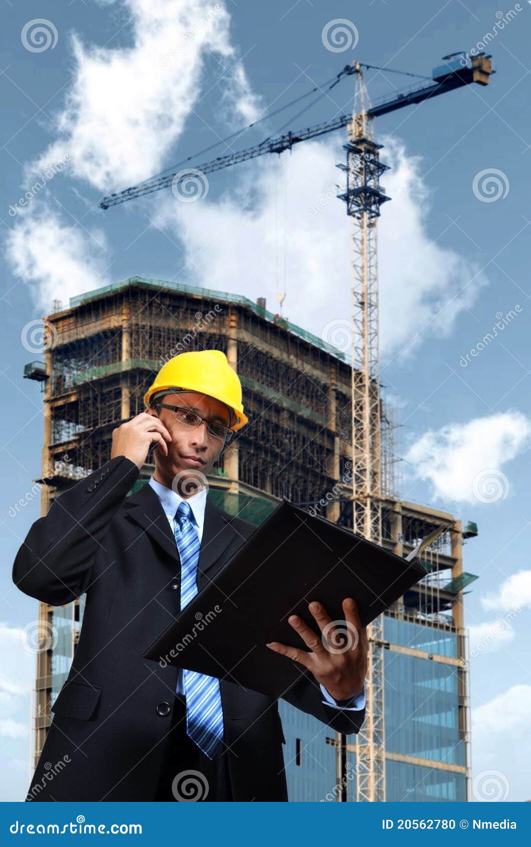 Construction Engineer stock photo. Image of director - 20562780