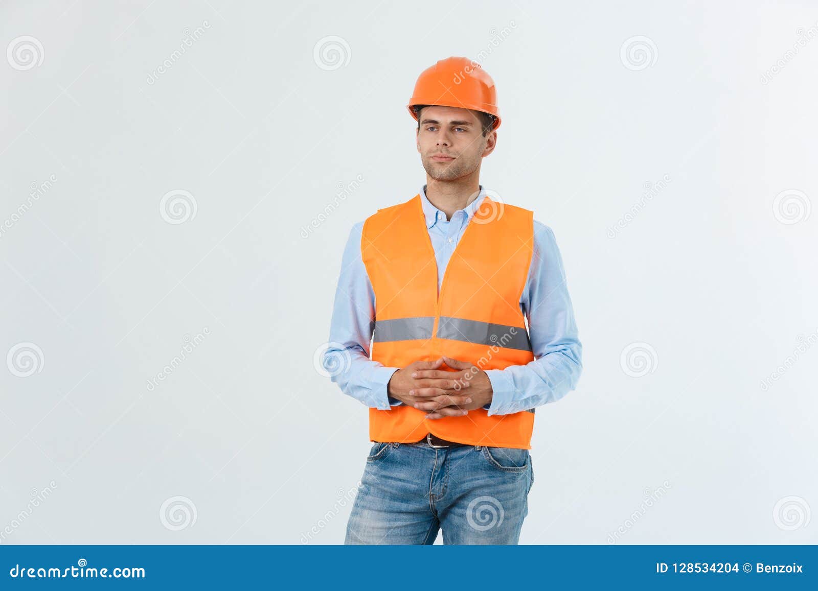 Construction Engineer Thinking, Problem Solving and Solutions Concept ...