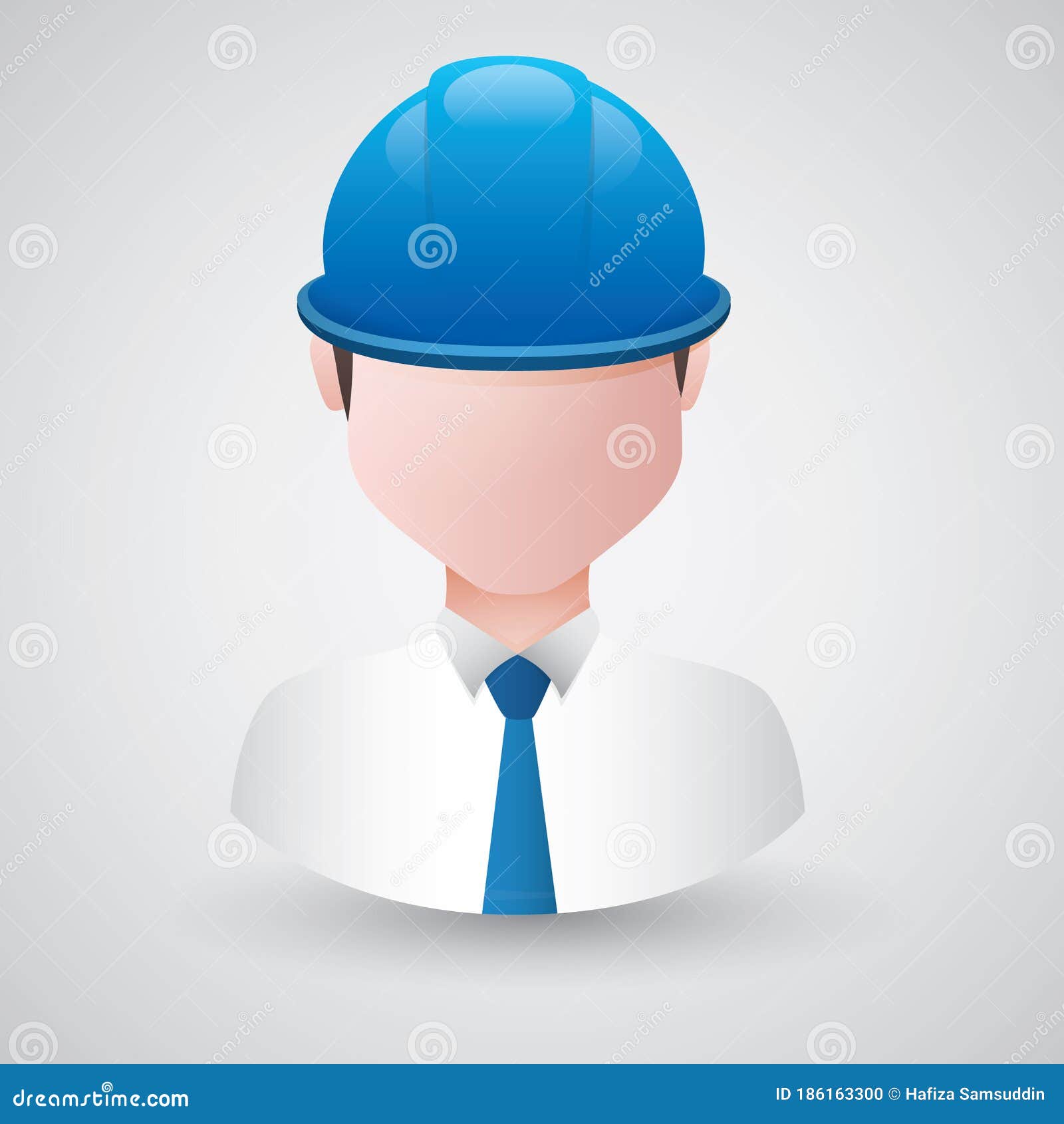Construction Engineer. Vector Illustration Decorative Design Stock ...