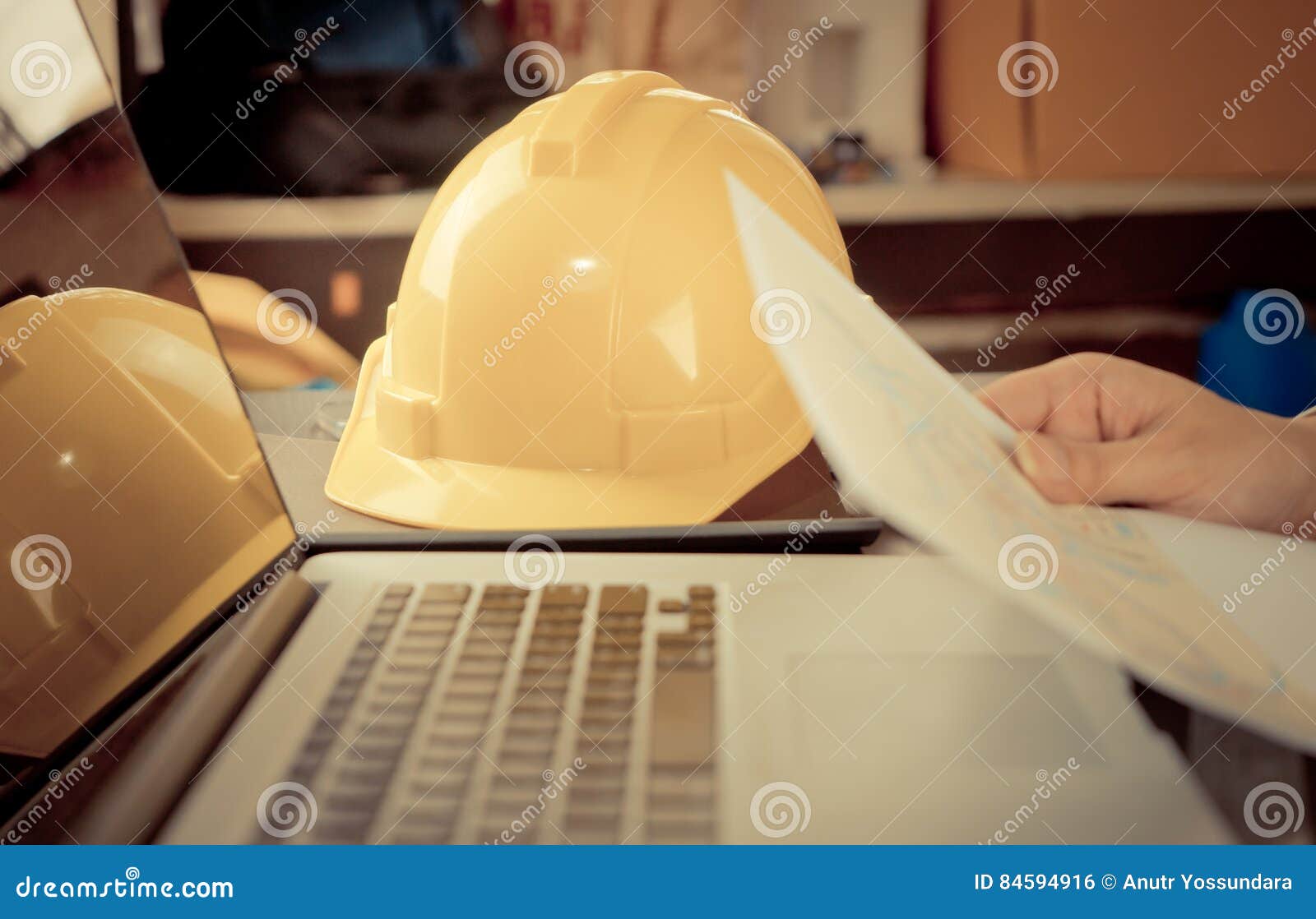Construction Engineering Student Study Stock Photo - Image of ...