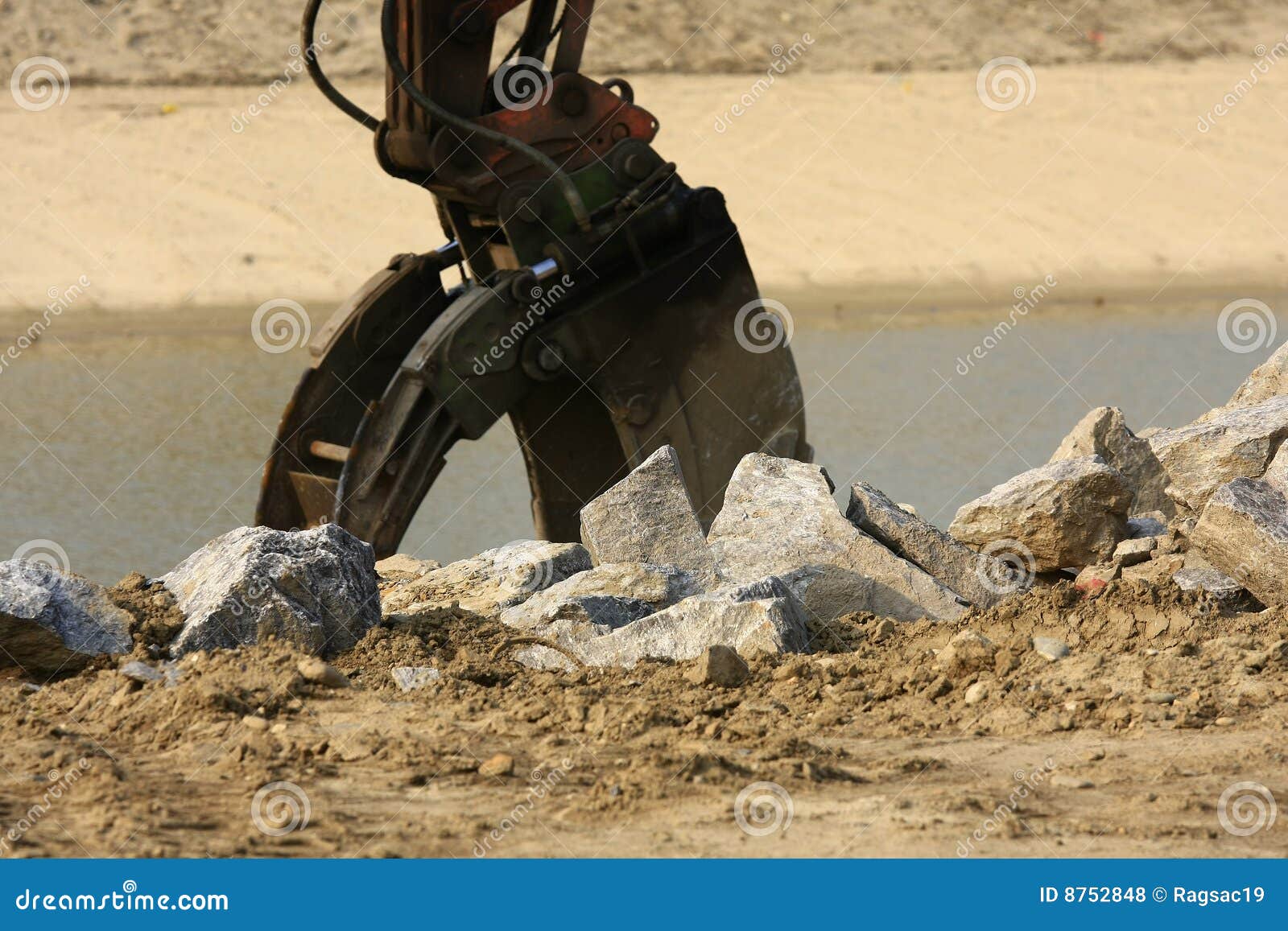 Construction Equipment Buckhoe Stock Photo - Image of loader, buckhoe ...