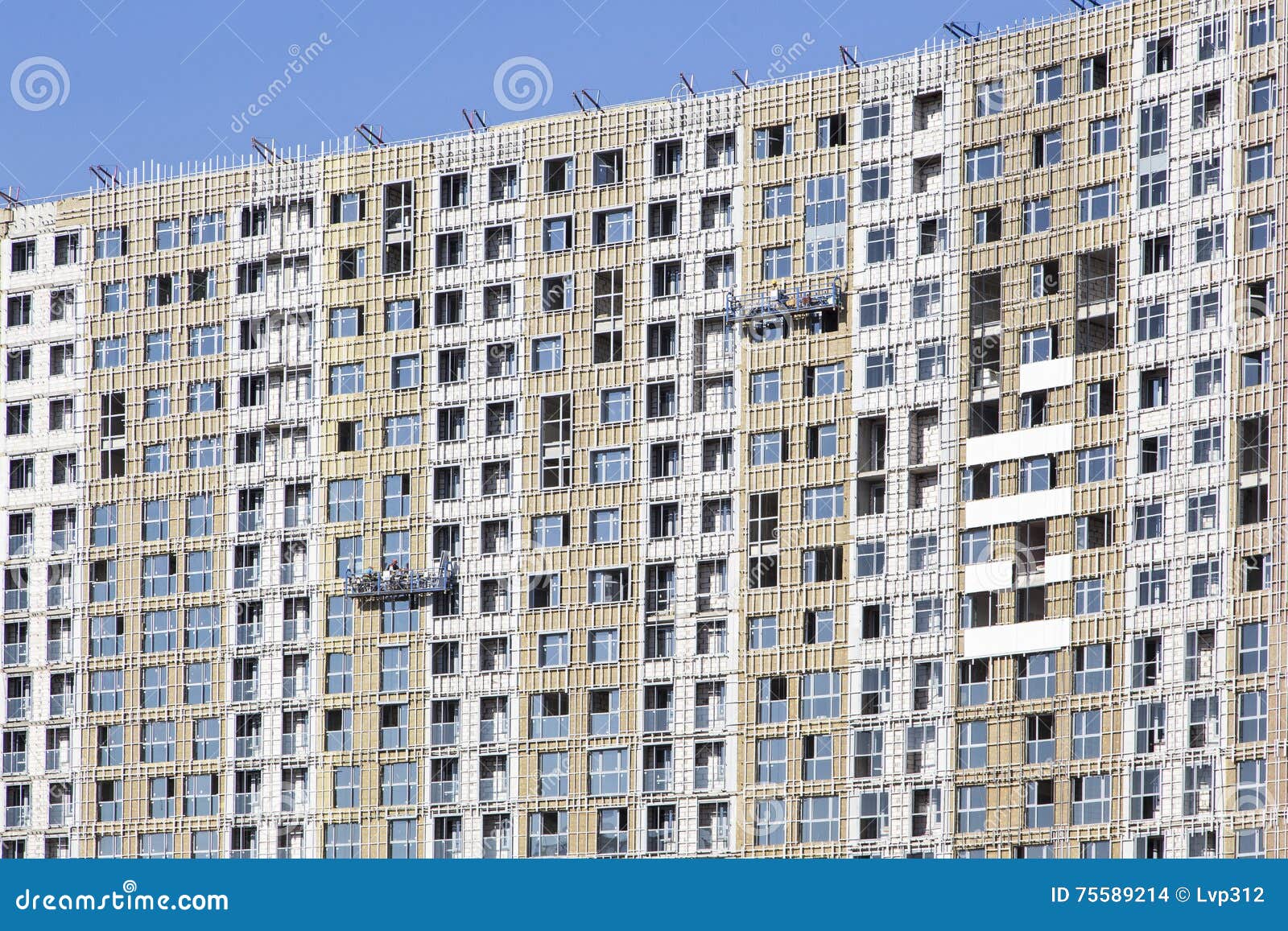 Construction Equipment on Construction of the Multi-storey Apartment ...