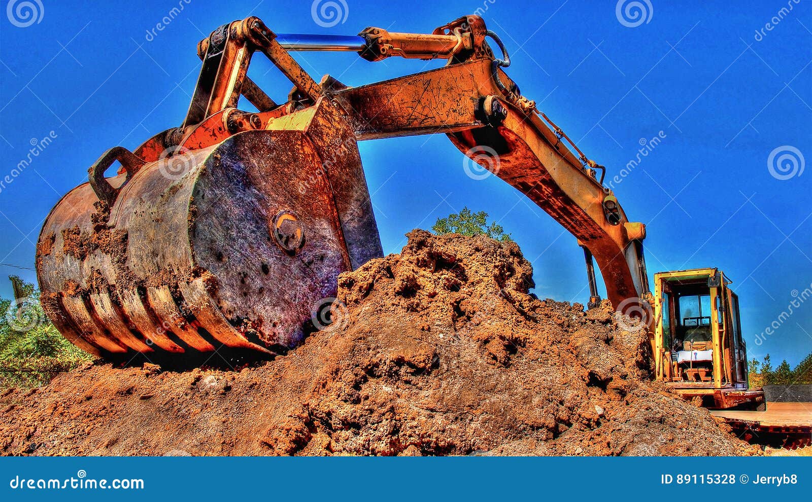 Construction Equipment stock photo. Image of digging - 89115328
