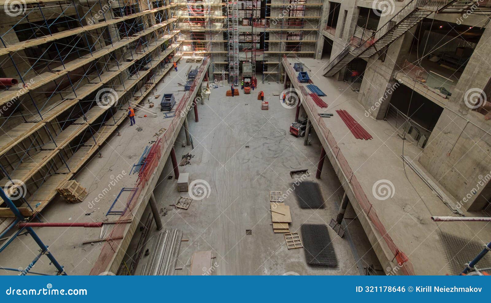 Rising Building And Shadow On The Lake Water Editorial Photo ...
