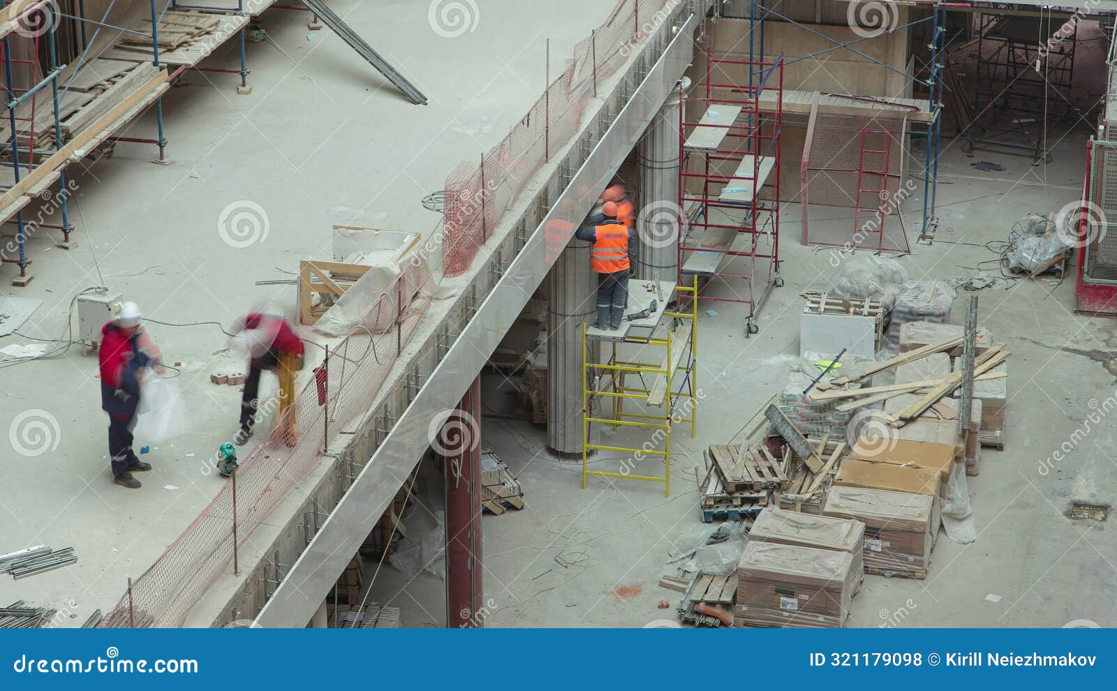 Rising Building And Shadow On The Lake Water Editorial Photo ...