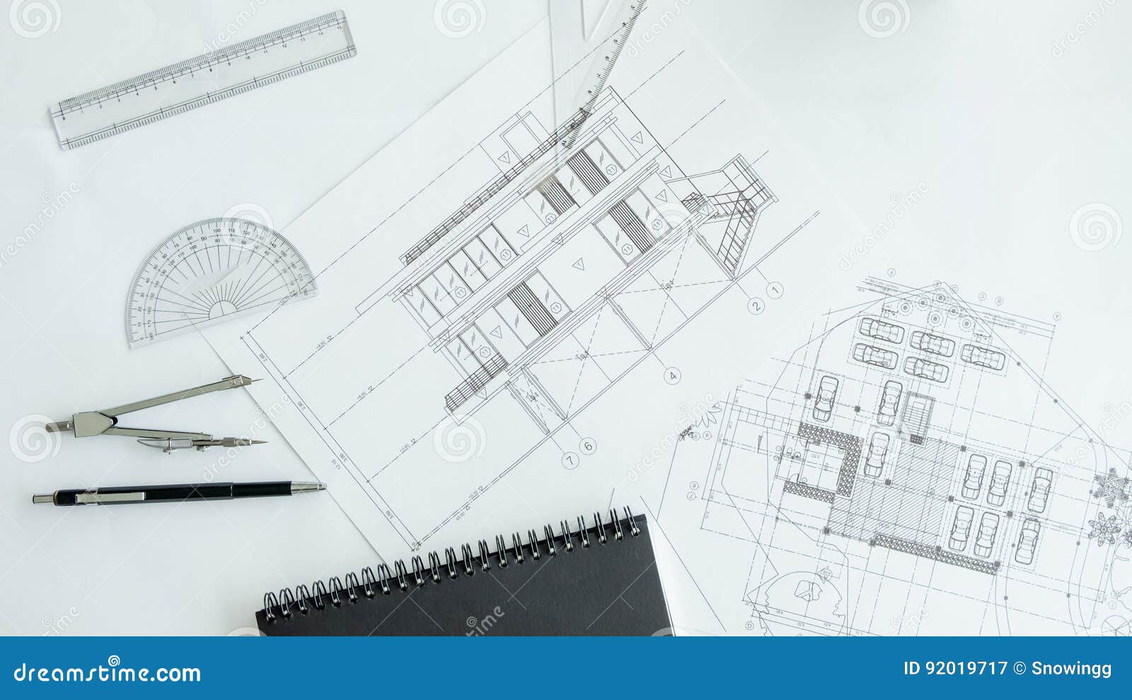 Construction Equipment. Repair Work. Drawings for Building ...