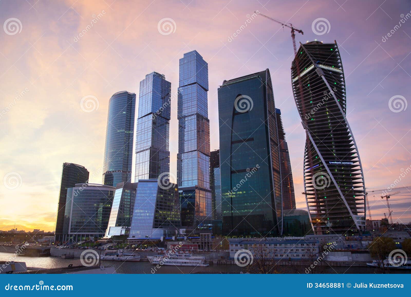 The Construction of Evolution Tower in MIBC Editorial Photo - Image of ...