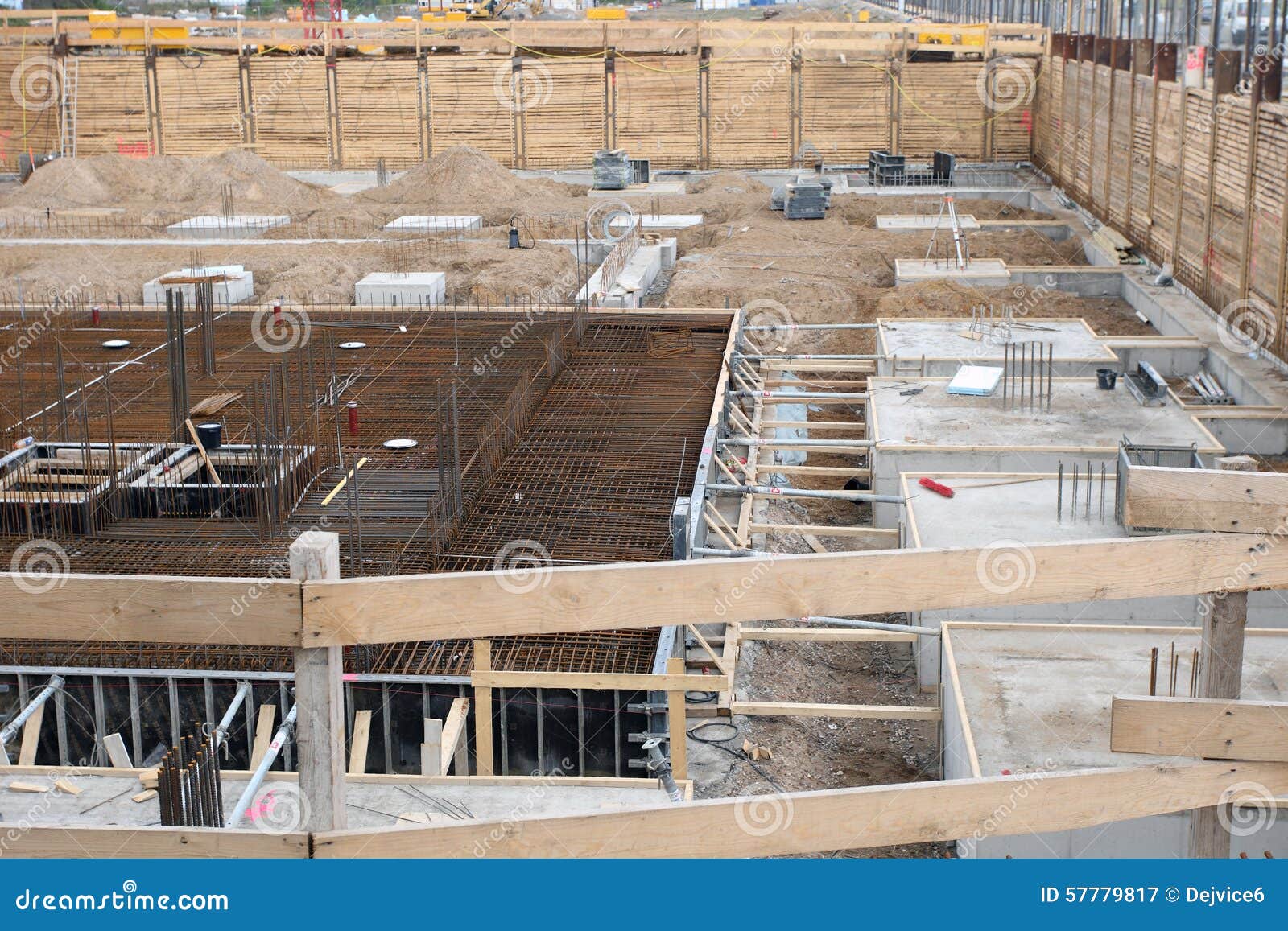 Construction Excavation stock image. Image of peelings - 57779817