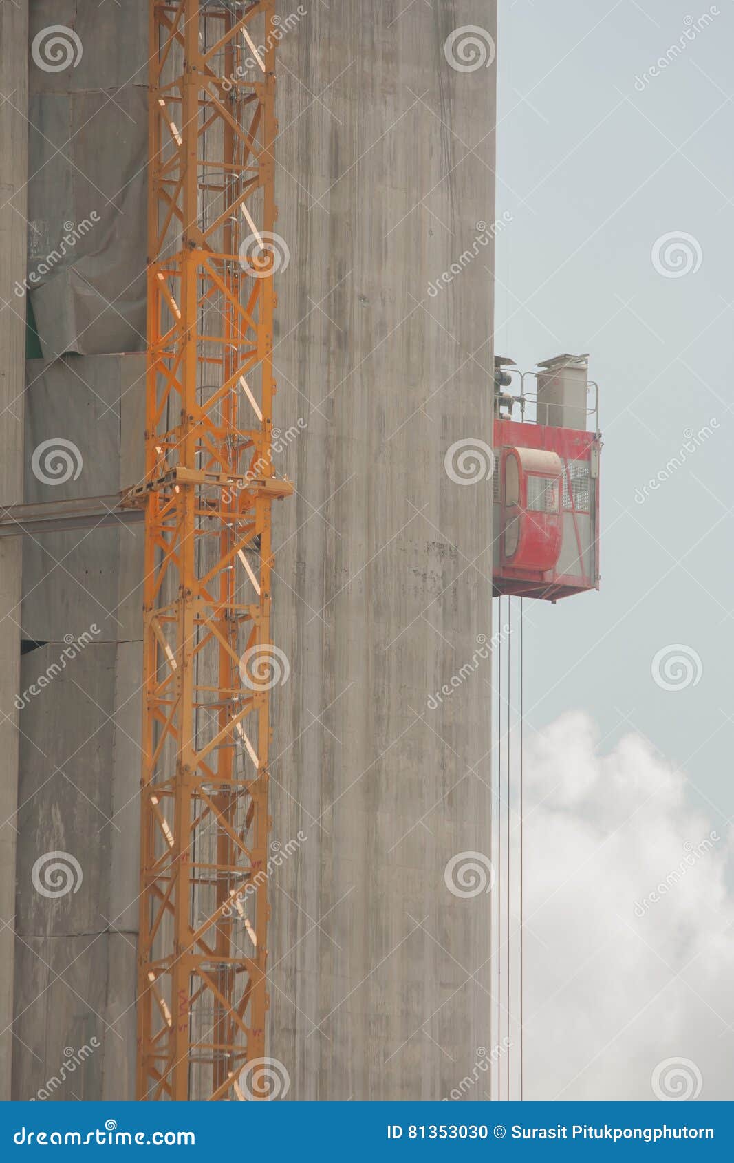 Construction Field and Building Site. Stock Photo - Image of engineer ...