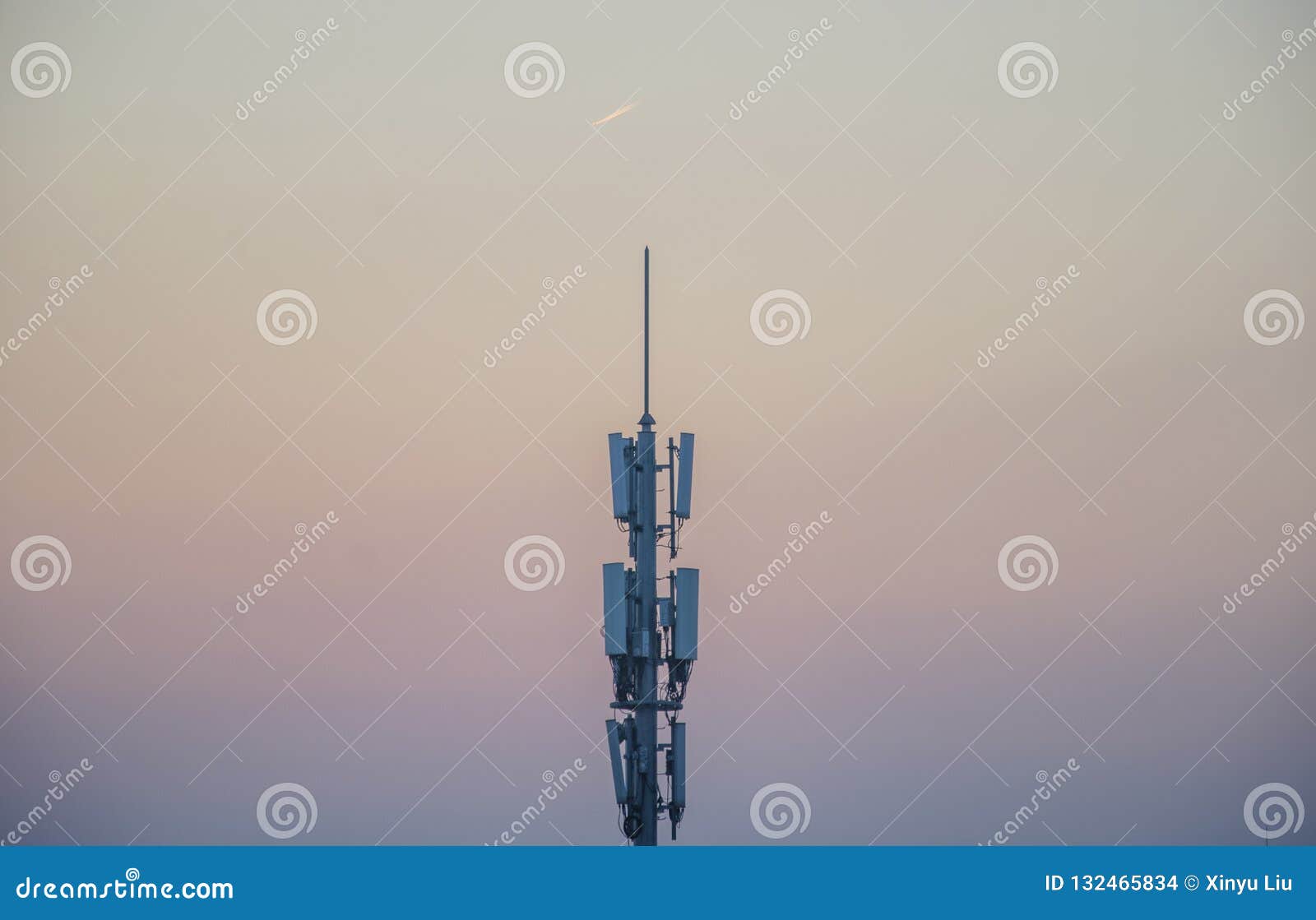 Base Station of Mobile Internet Stock Photo - Image of communication ...