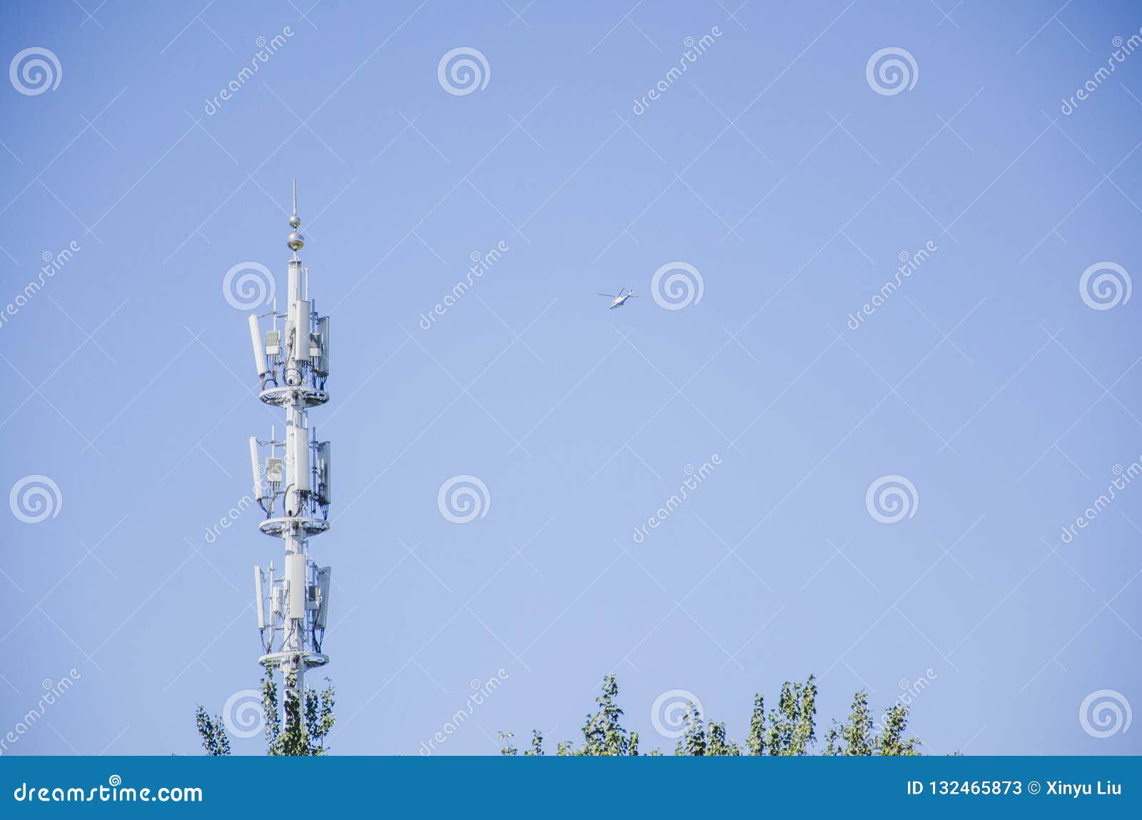 Base Station of Mobile Internet Stock Image - Image of feeders ...