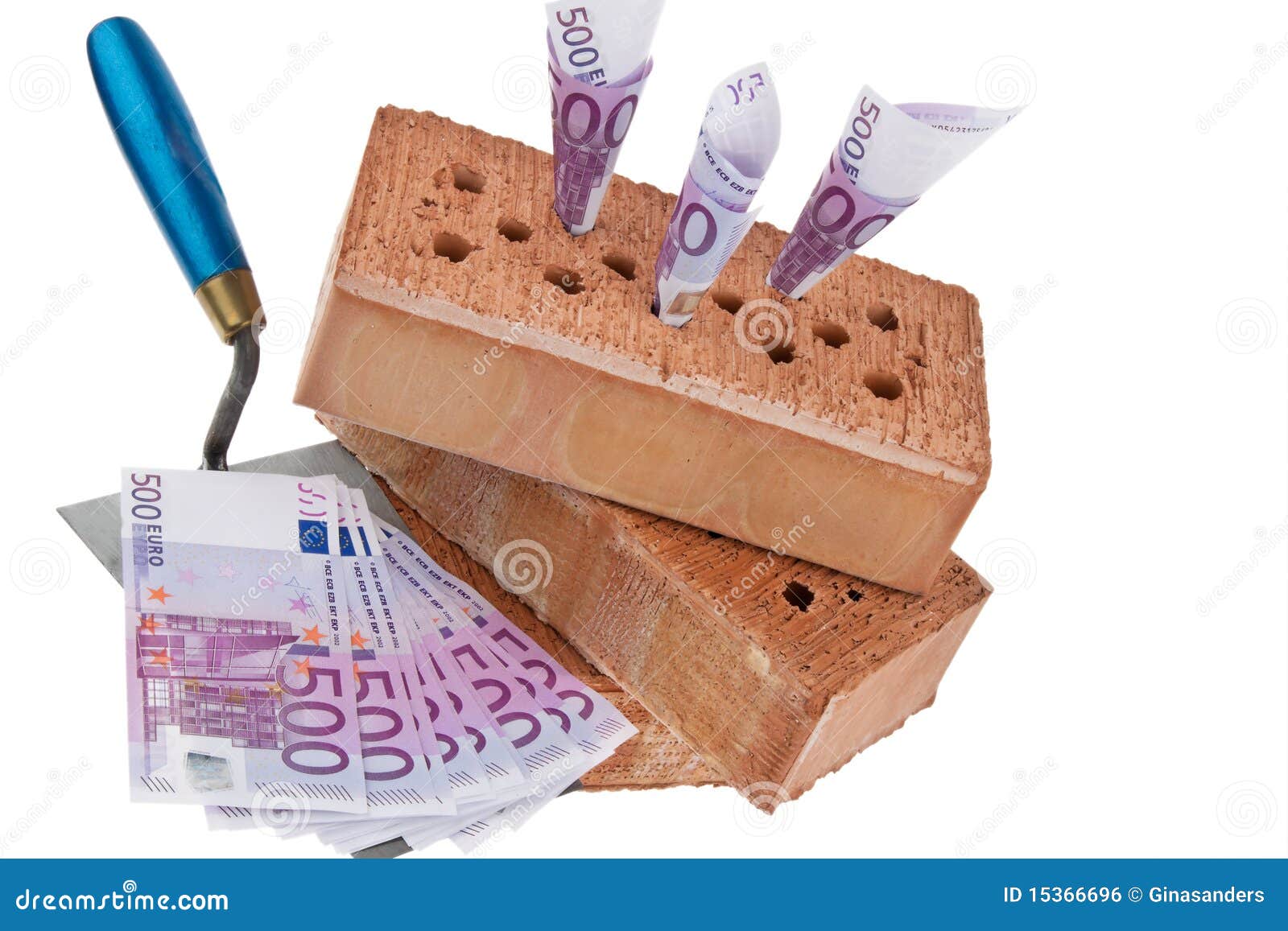 Construction, Financing, Building Societies. Brick Stock Photo - Image ...