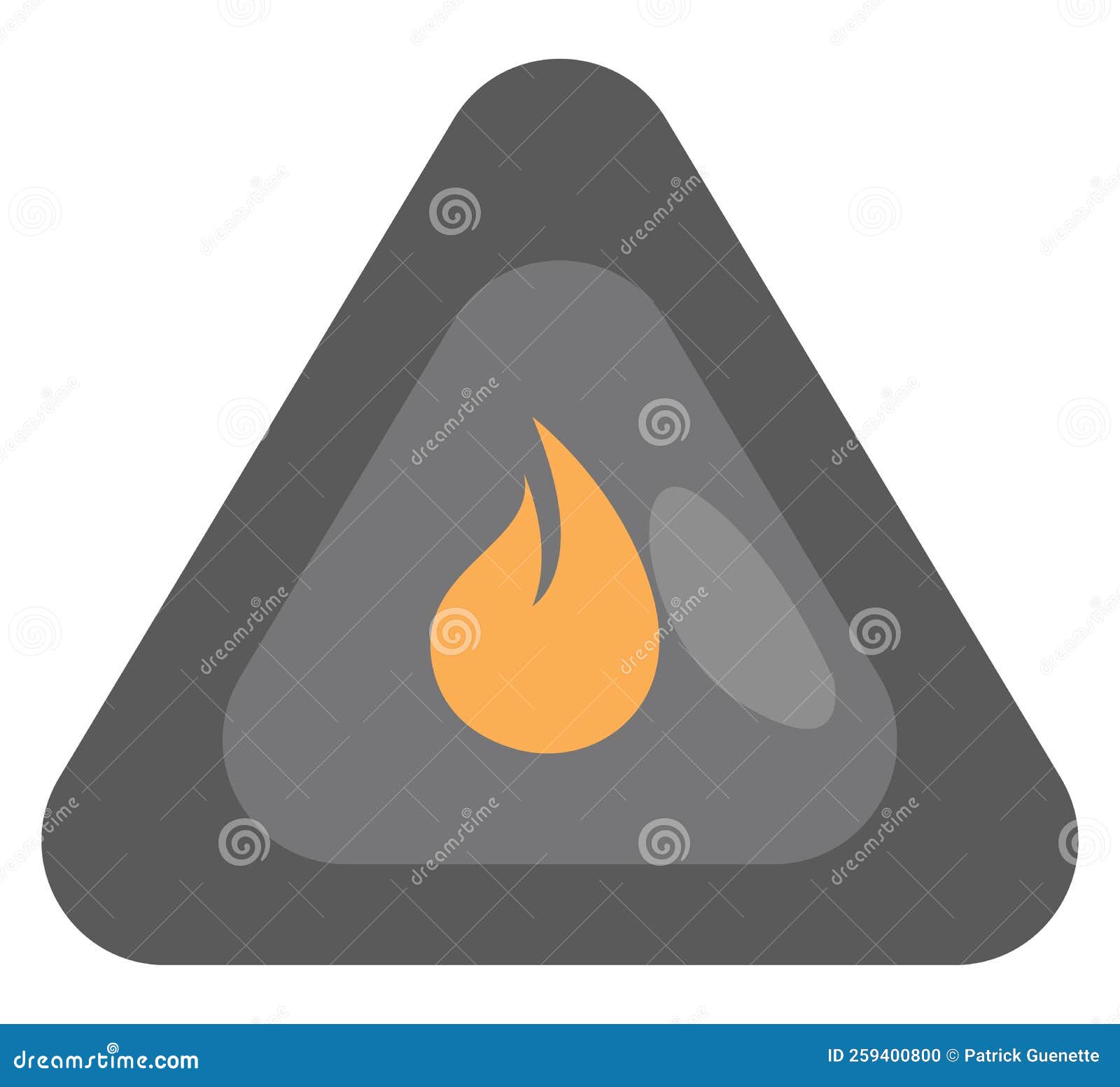 Construction Fire Sign, Icon Stock Vector - Illustration of escape ...