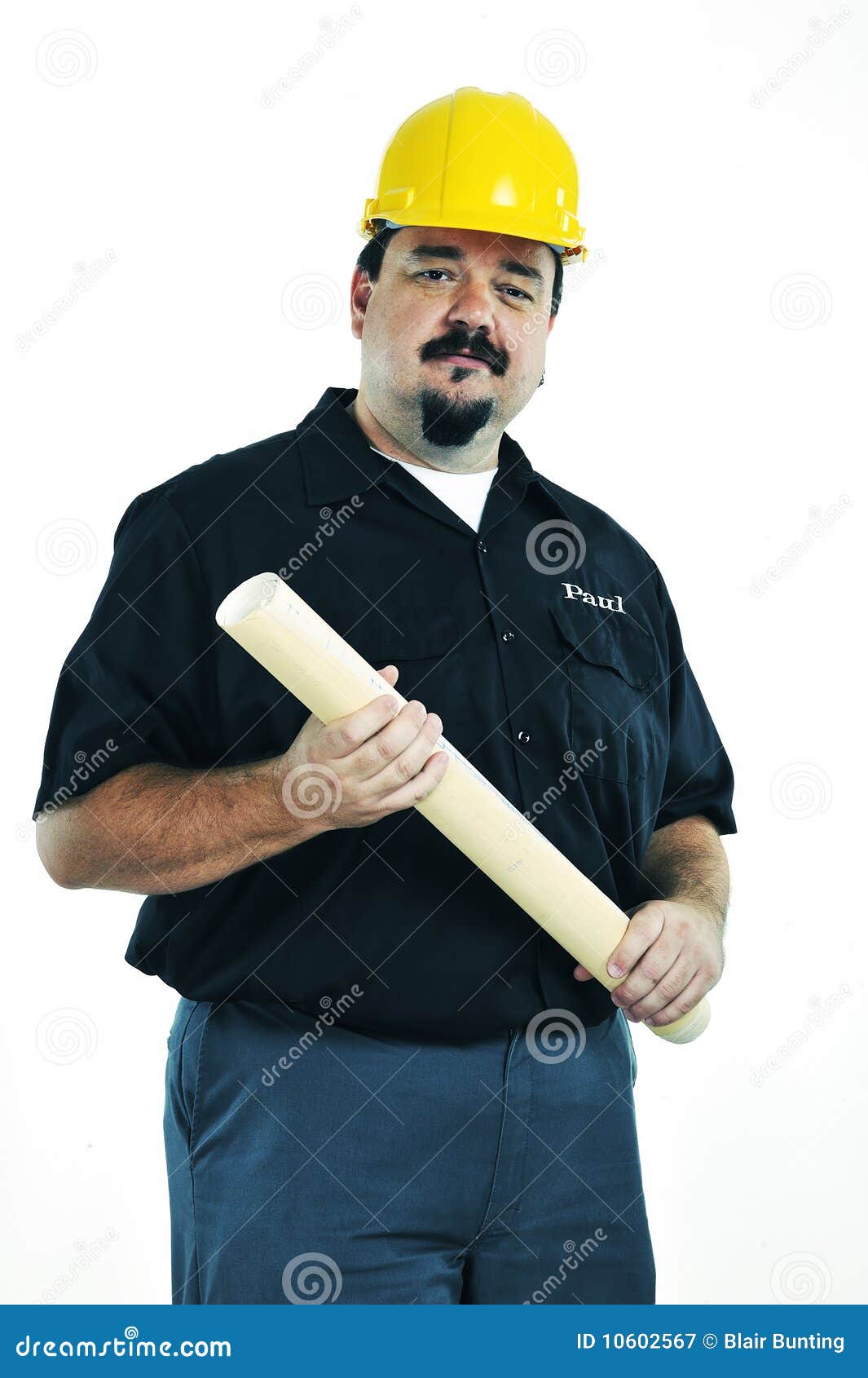 Construction Foreman stock image. Image of equipment - 10602567