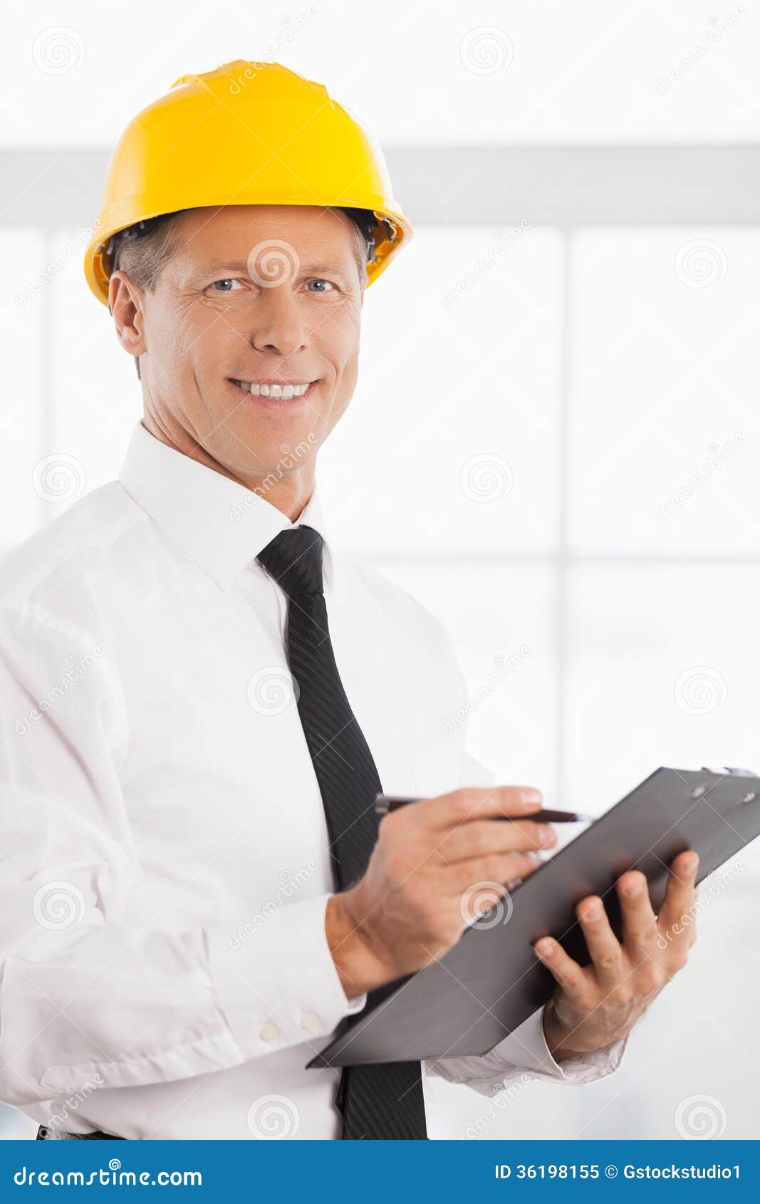 Construction foreman. stock image. Image of leadership - 36198155