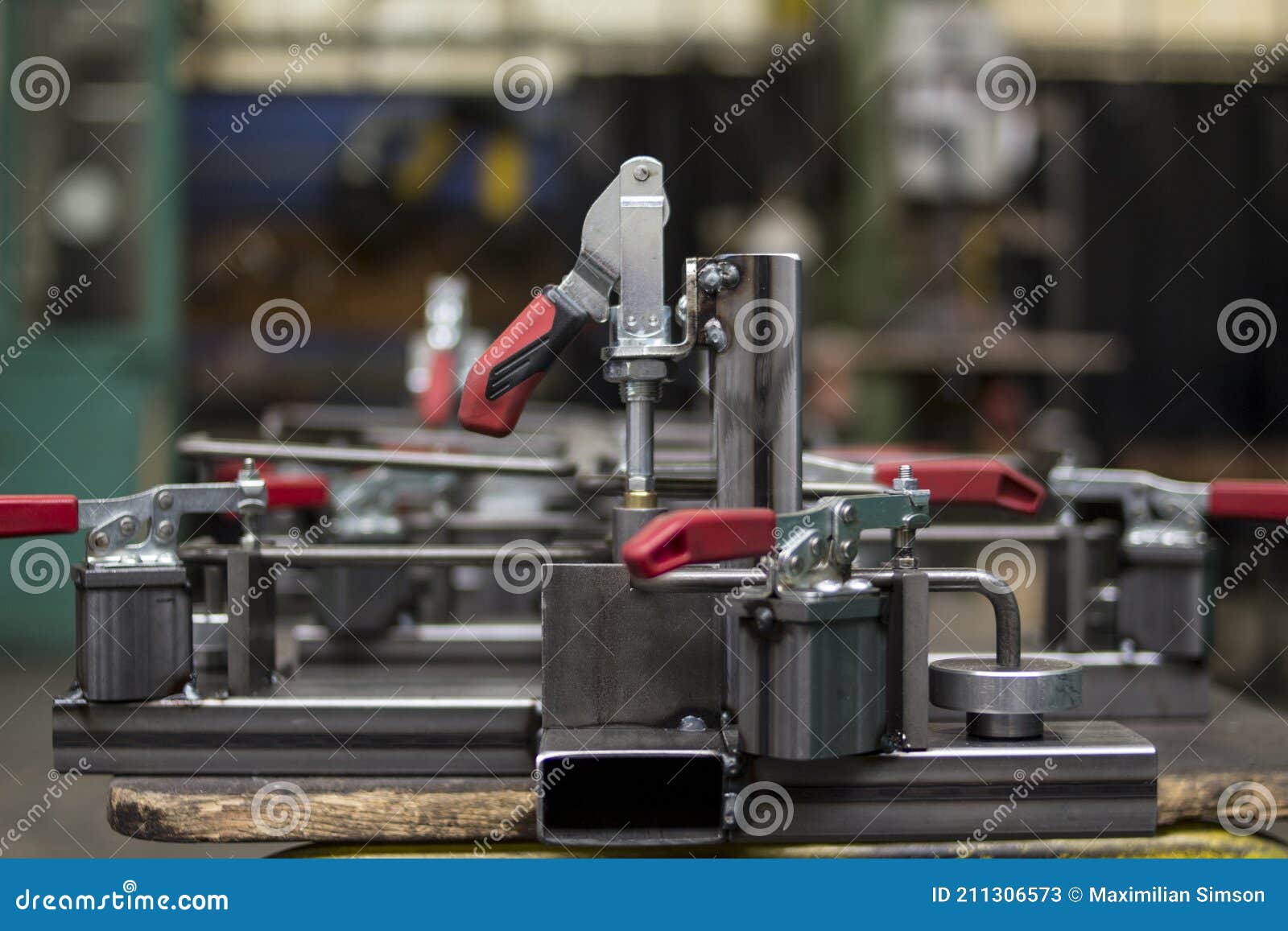 Construction Form Tool with Levers for Welding and Processing Pieces of ...