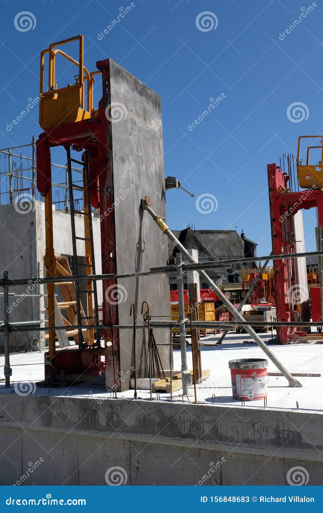Construction Formwork, Reinforcement For The Construction Of Buildings ...