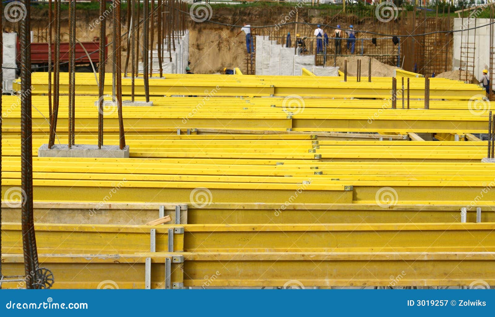Construction formworks stock image. Image of formwork - 3019257
