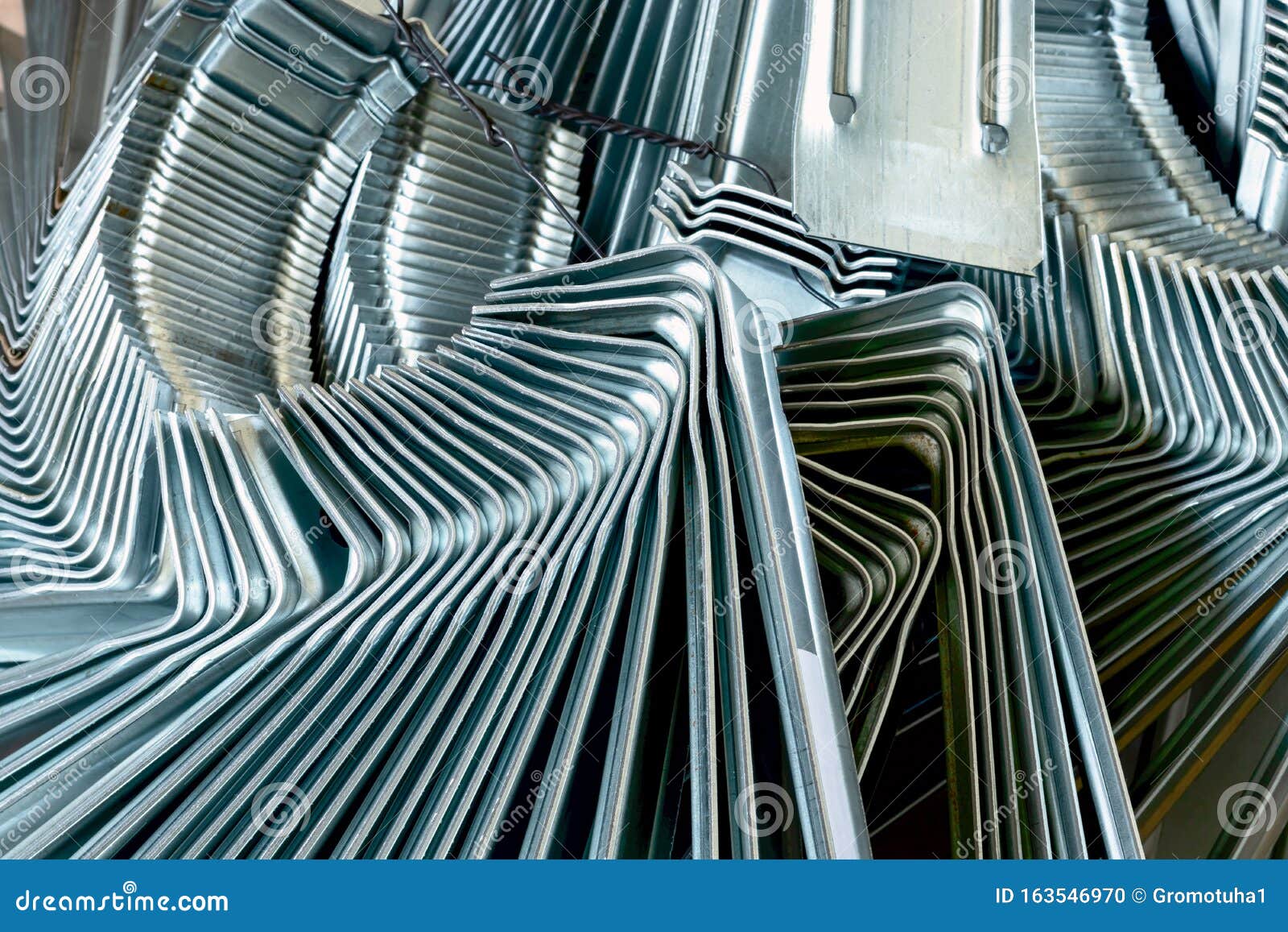 Construction Galvanized Brackets for the Installation of Facade Panels ...