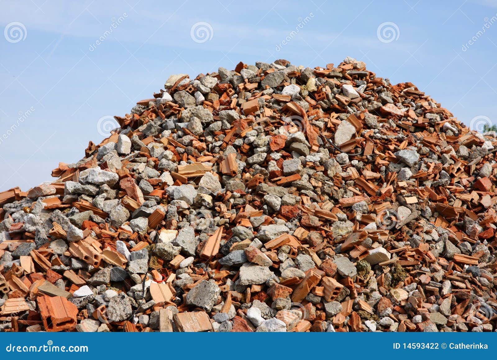 Construction garbage stock photo. Image of garbage, dirt - 14593422
