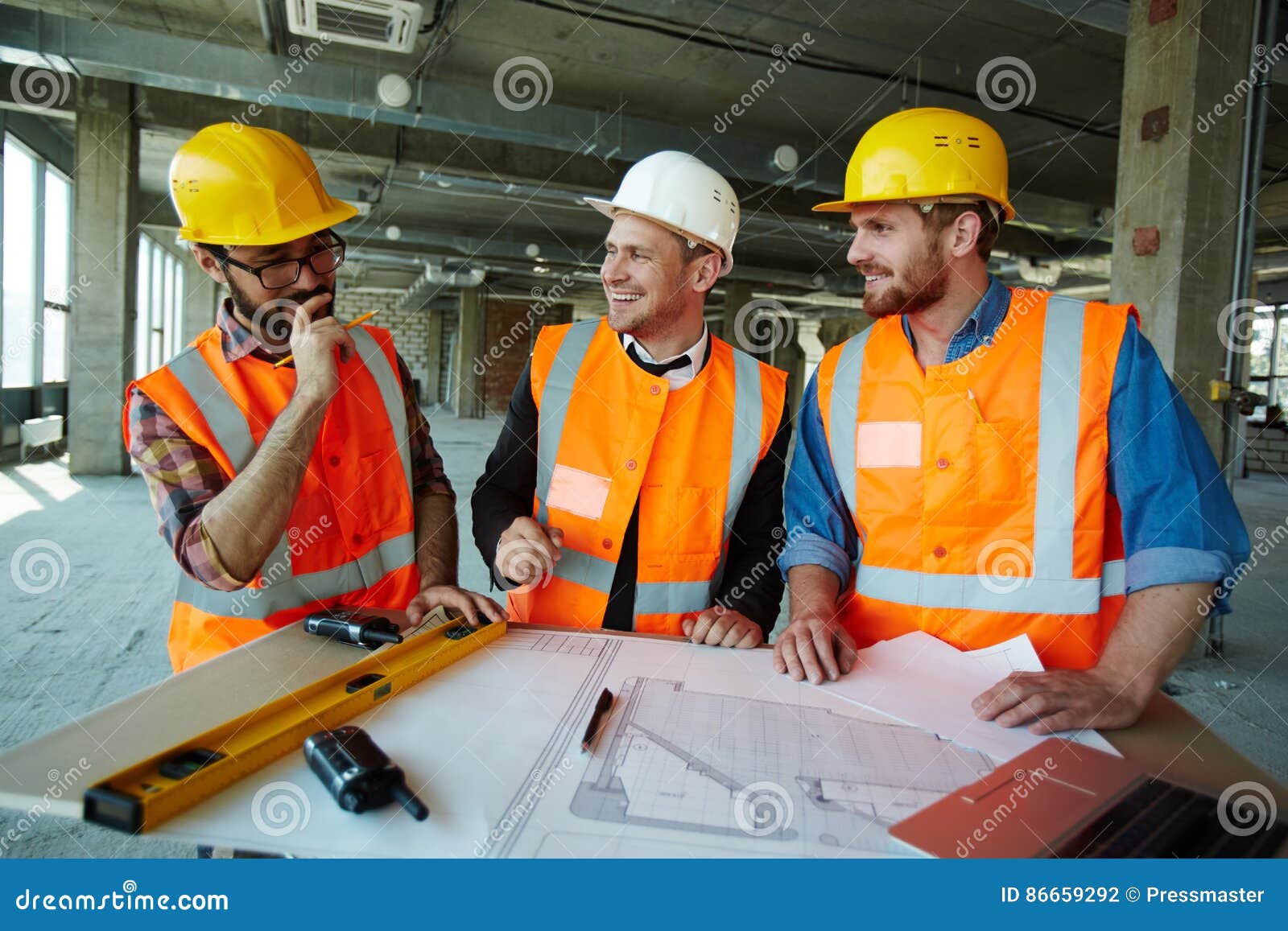 Construction Going Well stock photo. Image of estate - 86659292