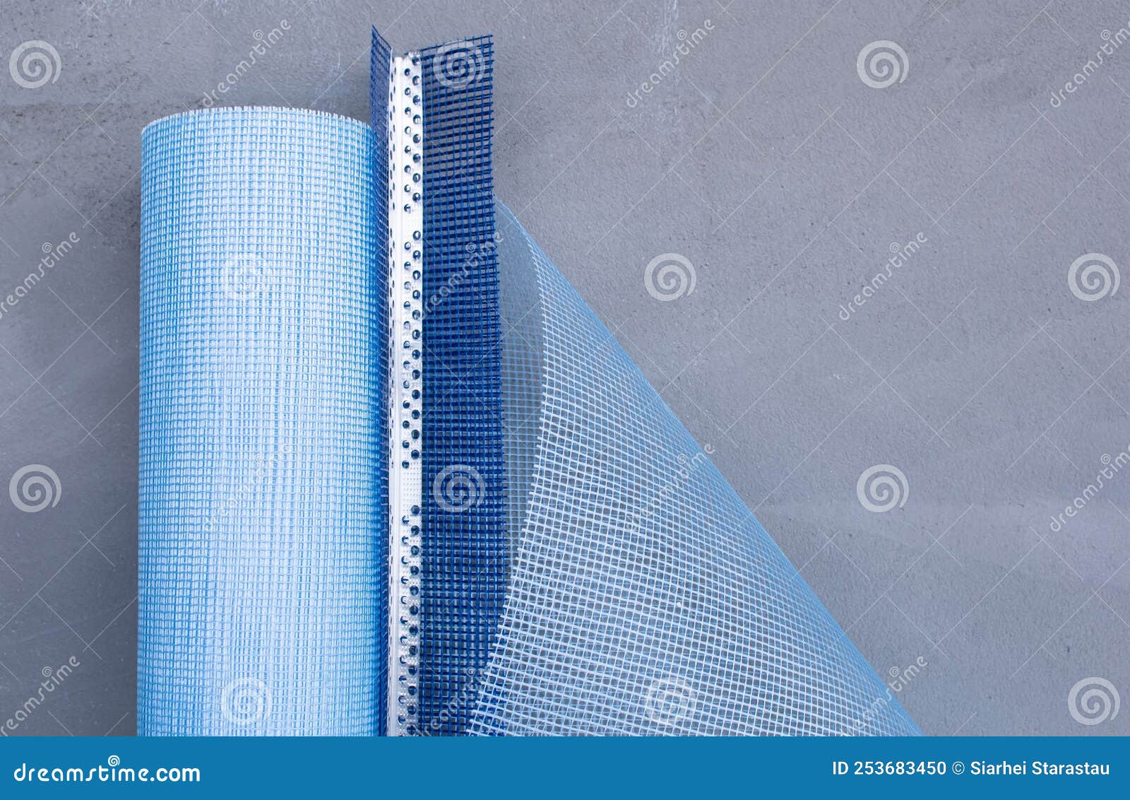 Construction Grid for Plaster Stock Photo - Image of block, structure ...