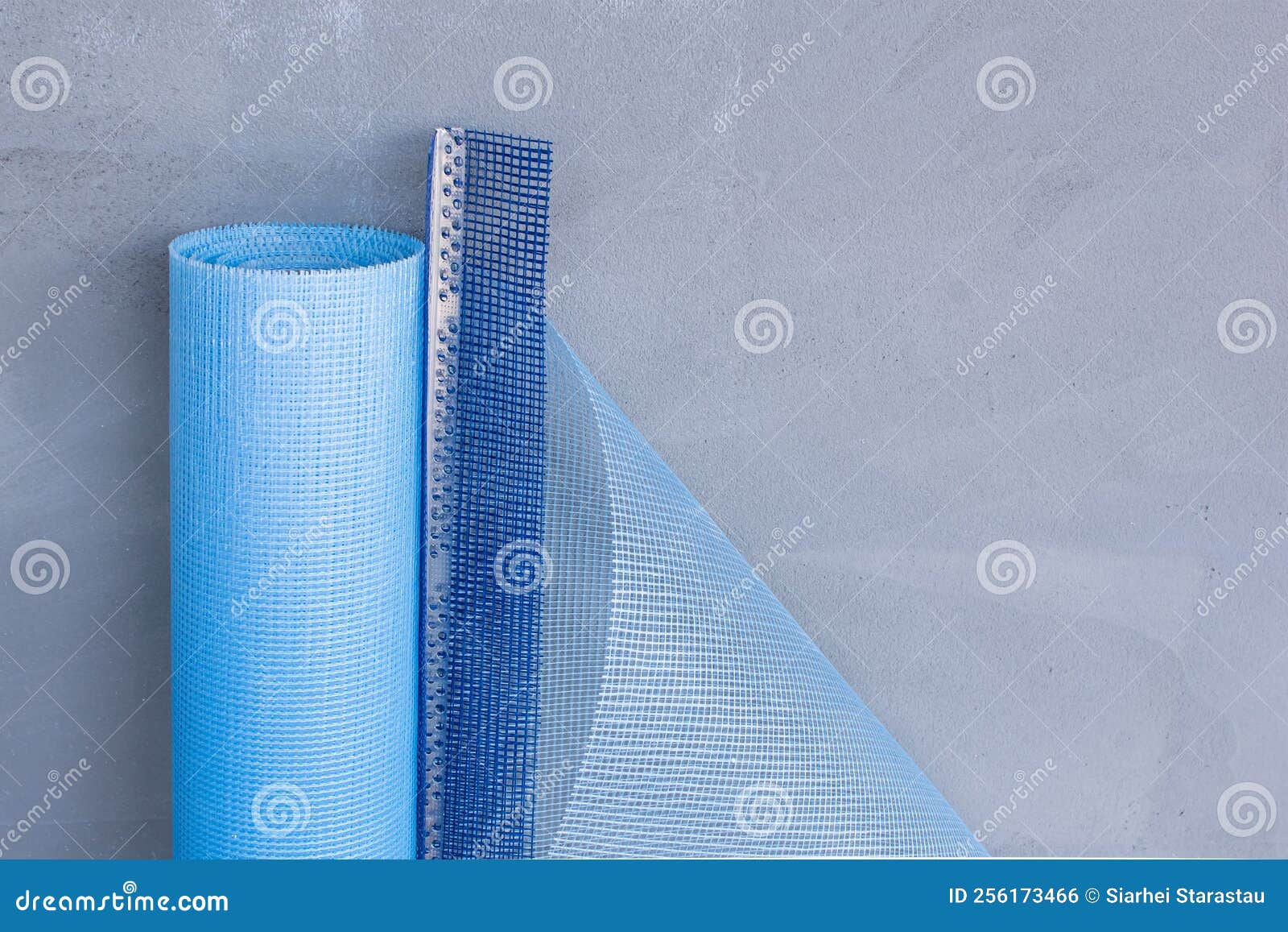 Construction Grid for Plaster Stock Photo - Image of residential ...