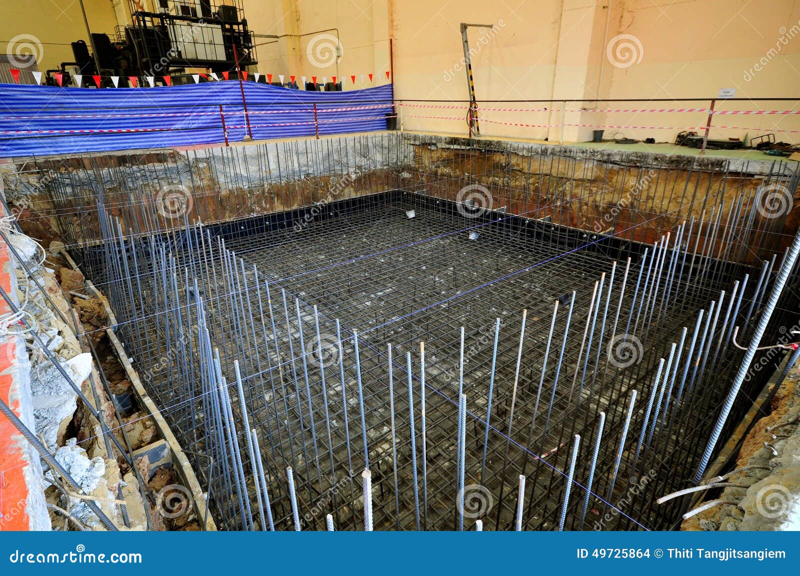 Construction ground stock photo. Image of carpenters - 49725864