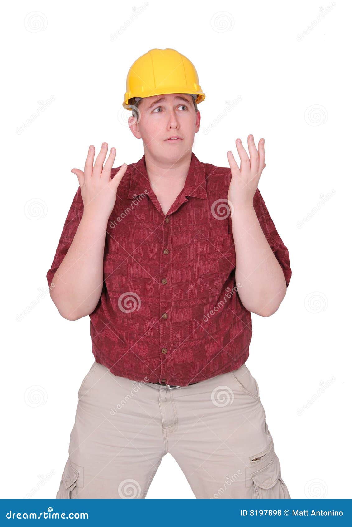 Construction guy stock photo. Image of white, blue, hardhat - 8197898