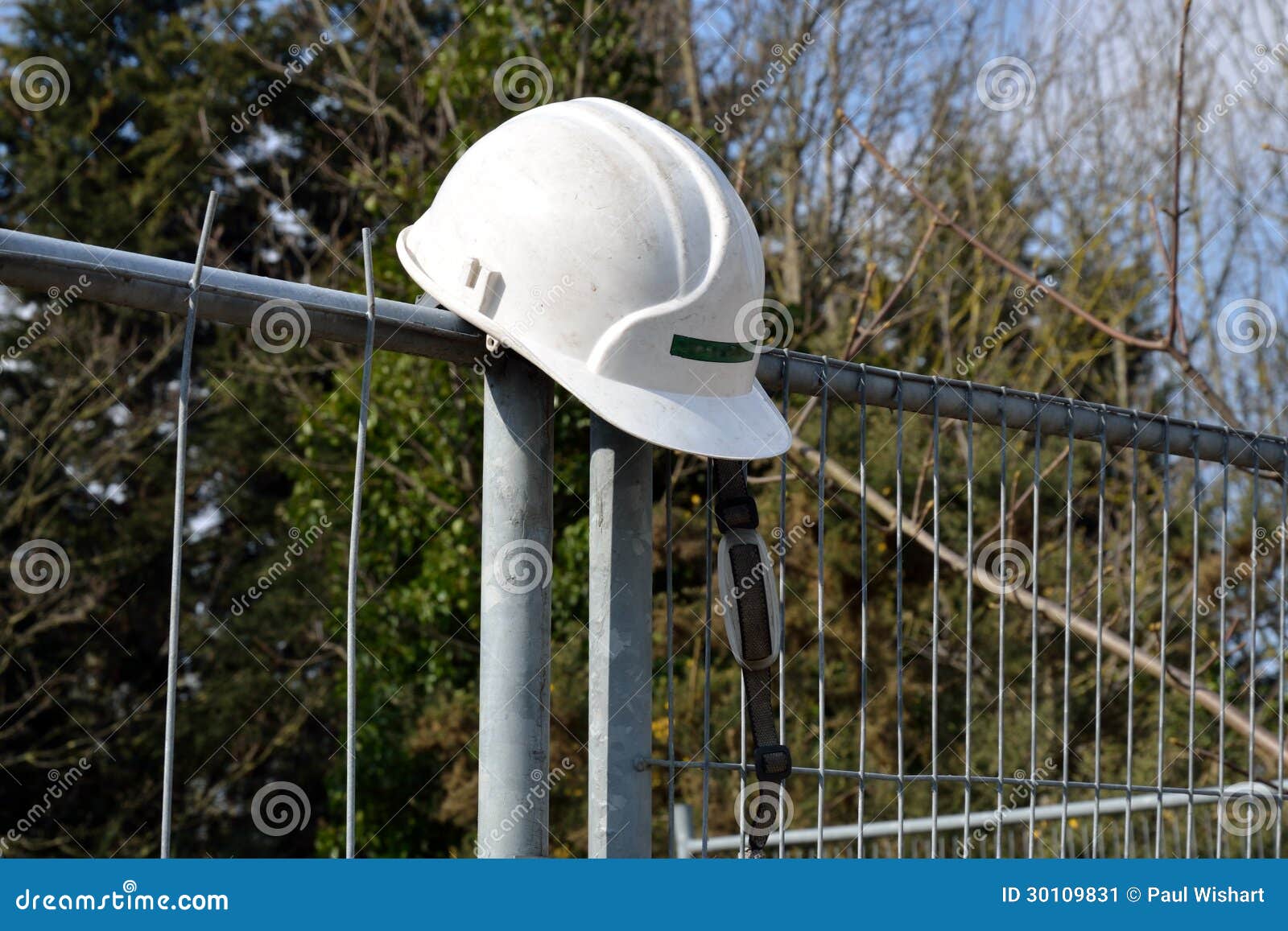 Construction hard hat stock image. Image of hard, outside - 30109831