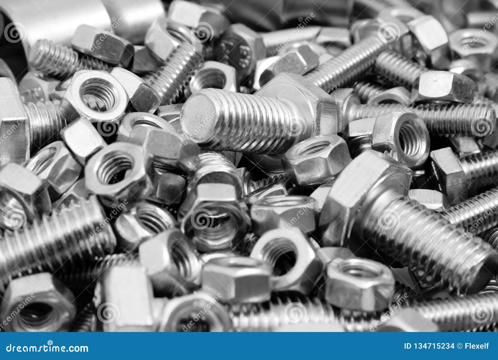 Construction Hardware Background. Stock Photo - Image of background ...