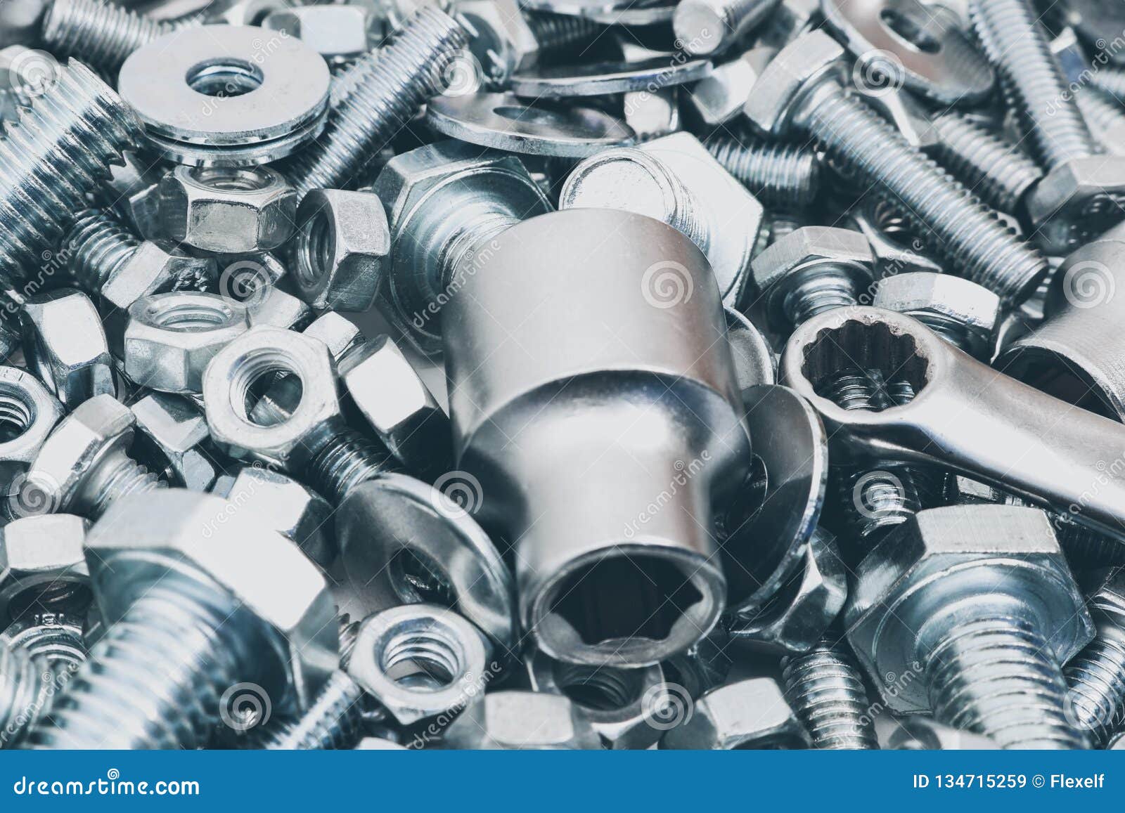 Construction Hardware Background. Stock Image - Image of construction ...
