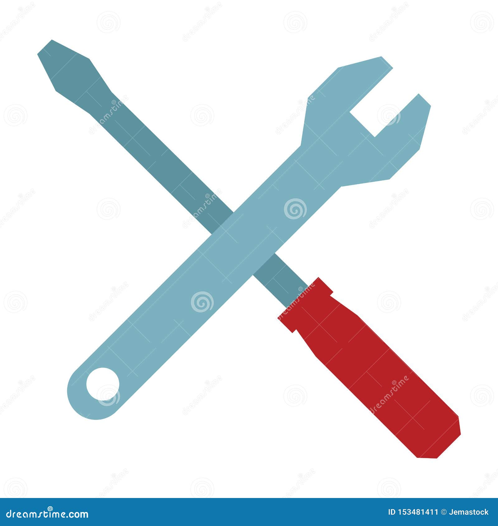Construction Heavy Work Tools Cartoon Stock Vector - Illustration of ...