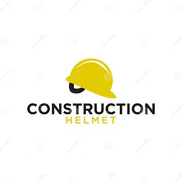 Construction Helmet Logo Icon Element Template Illustration Stock ...