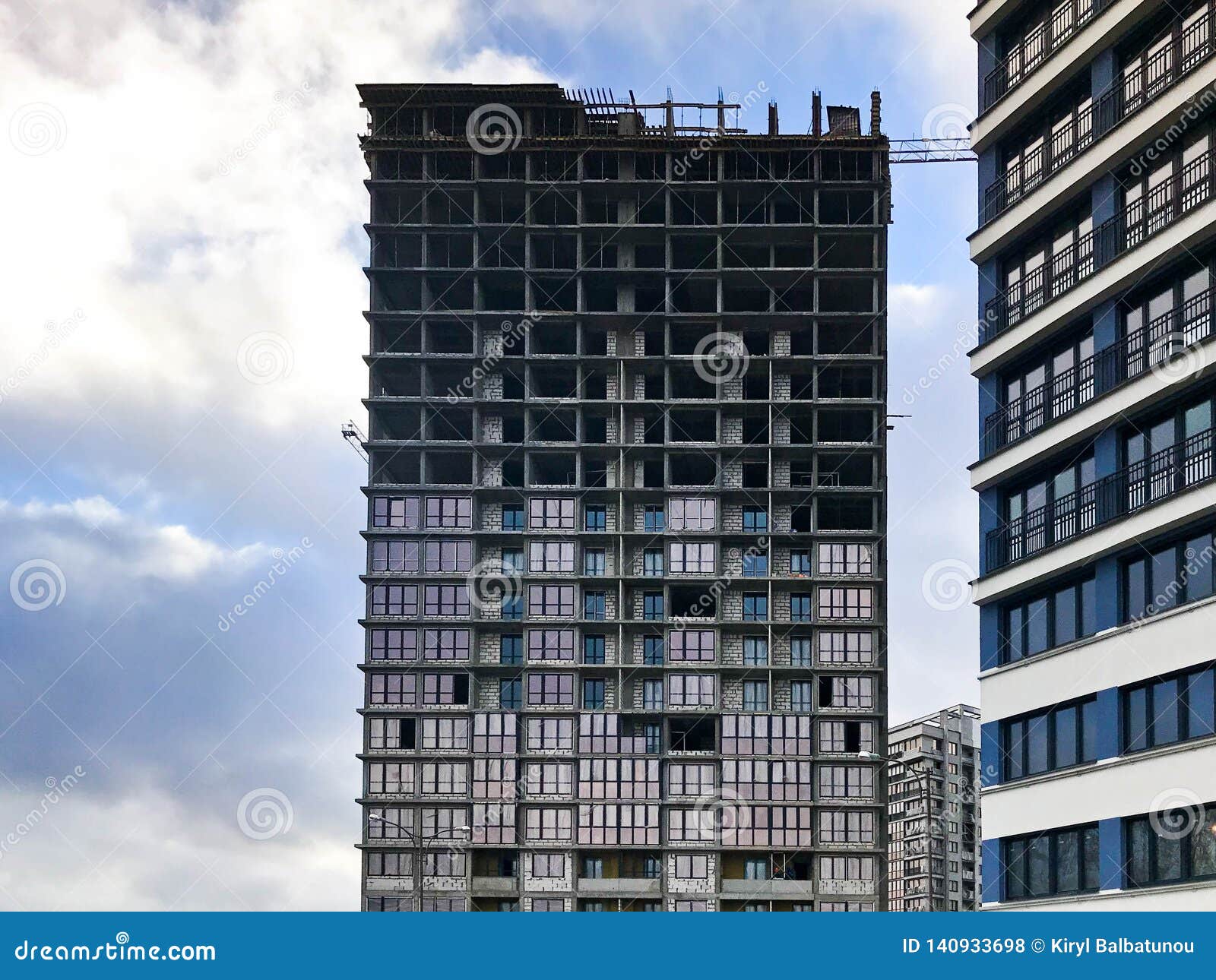 The Construction of a High Modern Monolithic Frame Building, Houses ...