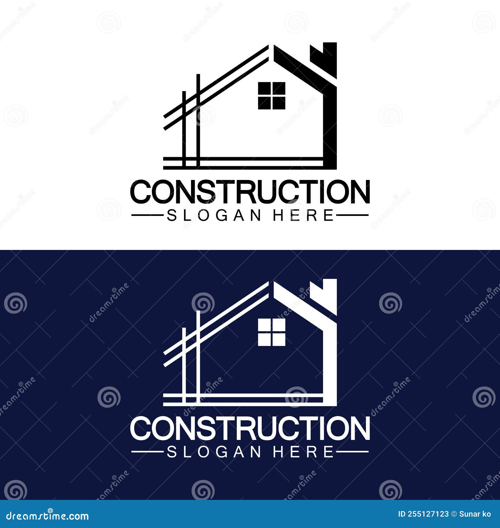 Construction, Home Repair, and Building Concept Logo Design, Home ...