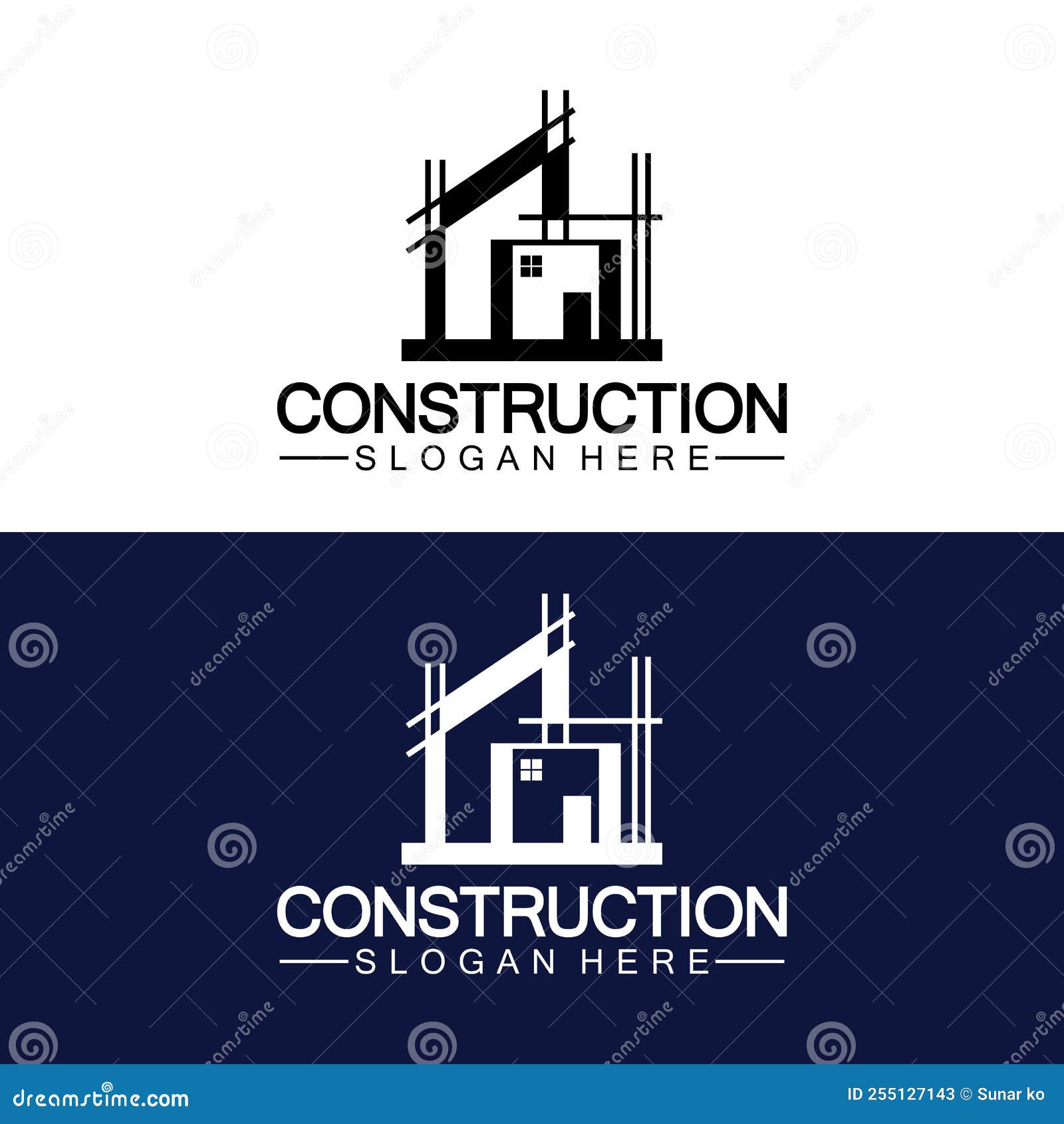 Construction, Home Repair, and Building Concept Logo Design, Home ...