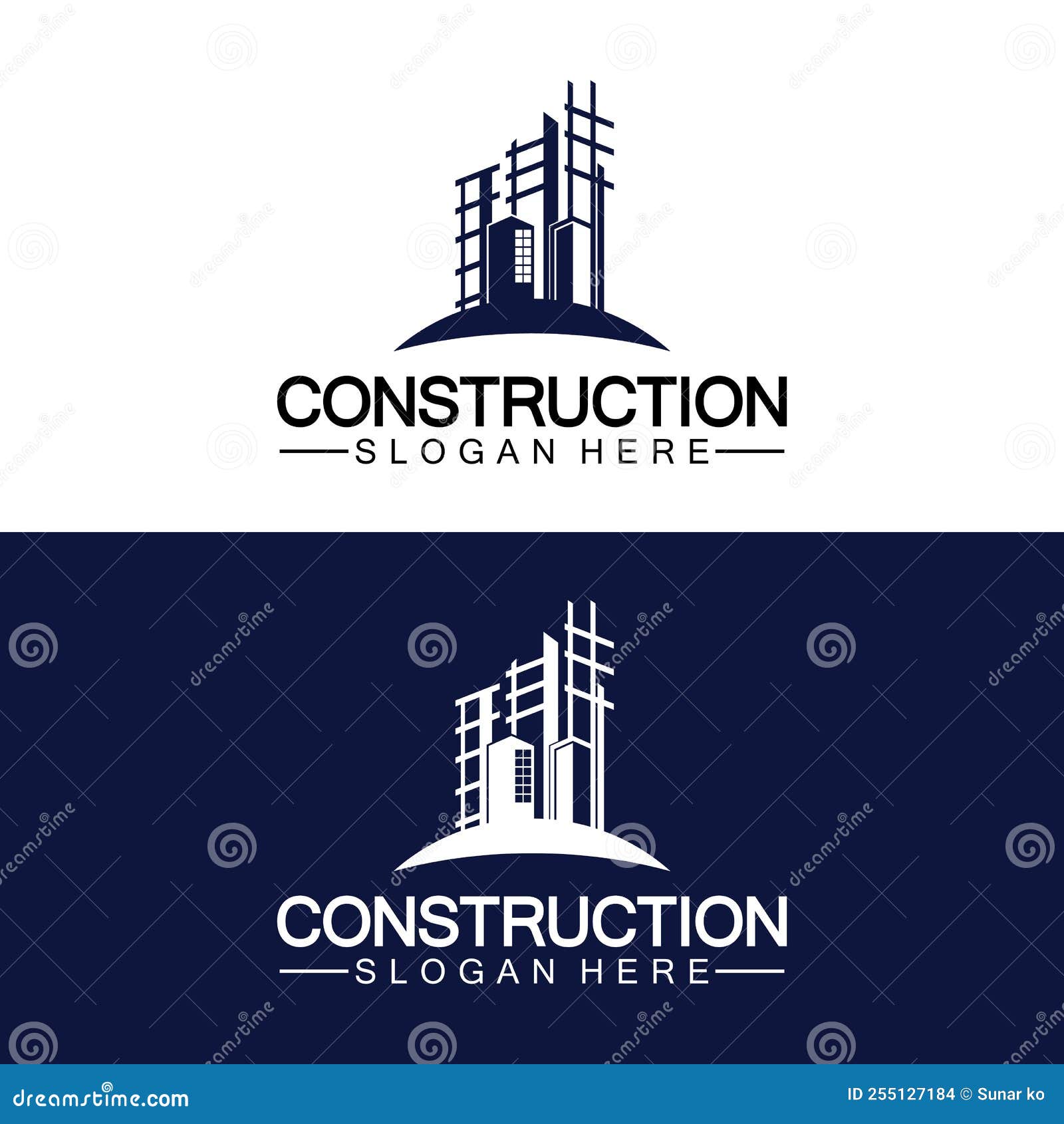 Construction, Home Repair, and Building Concept Logo Design, Home ...