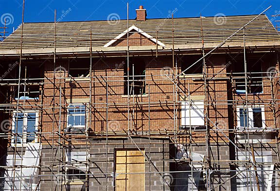 Construction House. stock photo. Image of building, dwelling - 331126