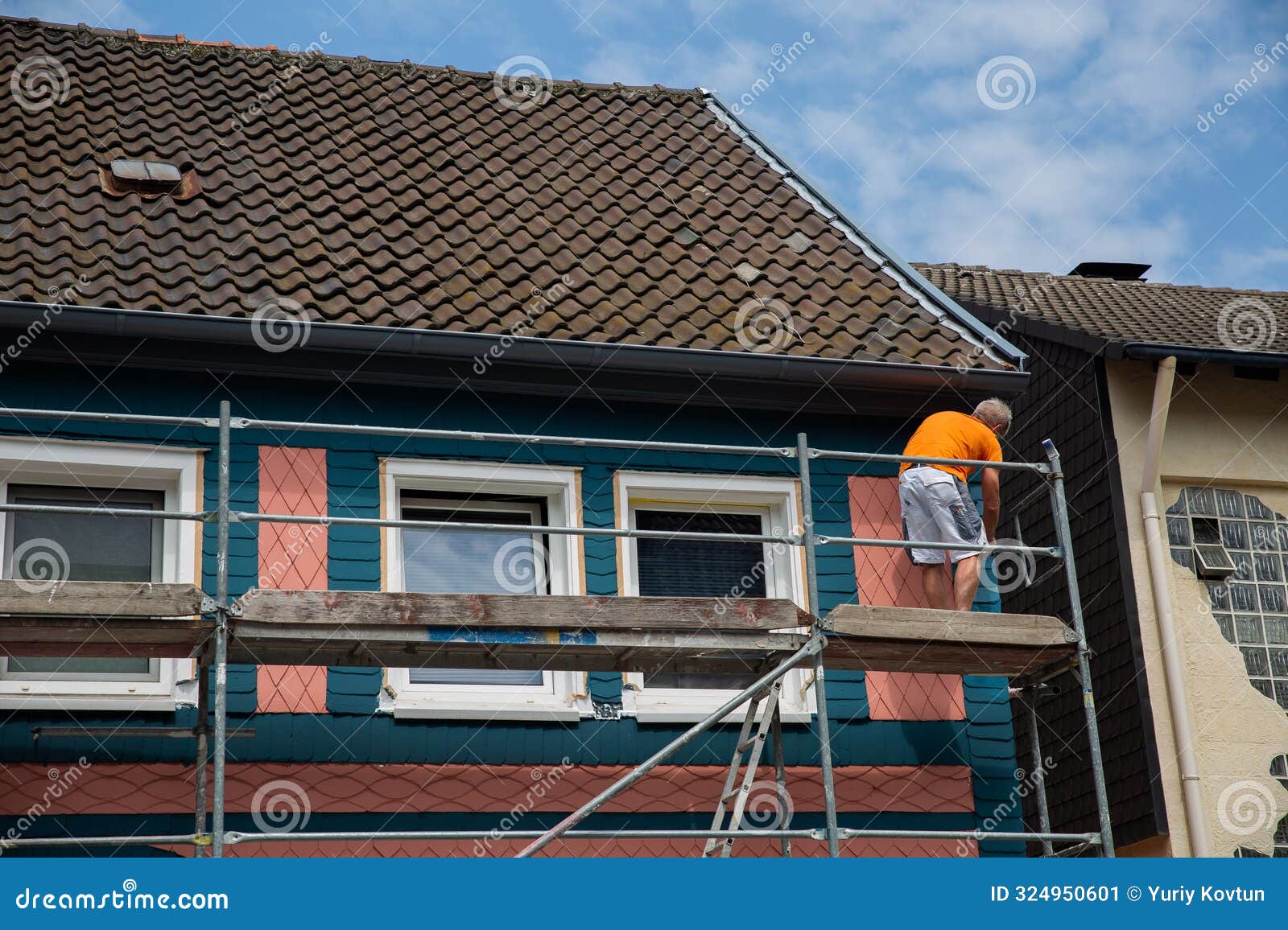 Construction House Building Engineering Work Apartment Office Stock ...