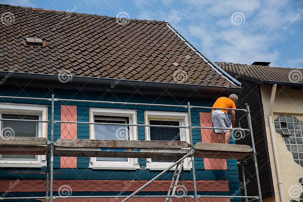 Construction House Building Engineering Work Apartment Office Stock ...