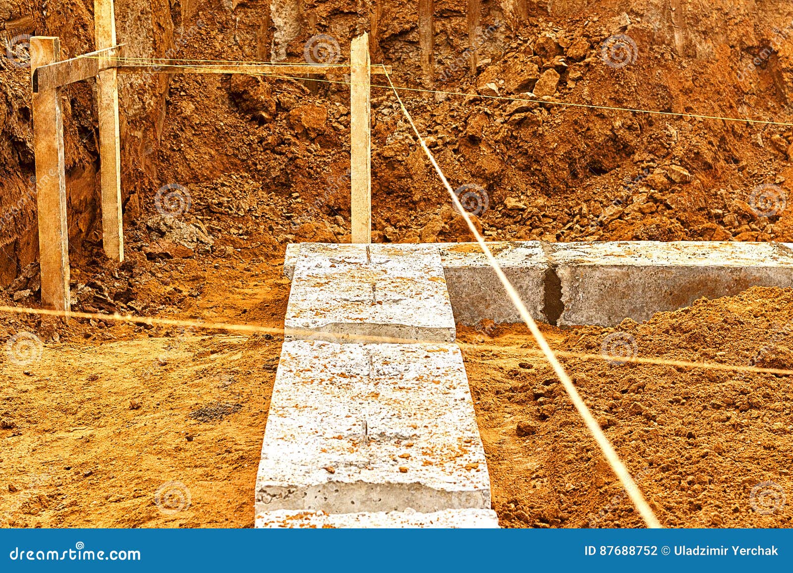 Construction a house stock photo. Image of crane, building - 87688752