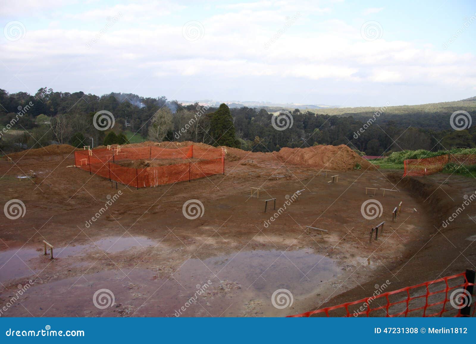 Construction stock photo. Image of country, foundation - 47231308