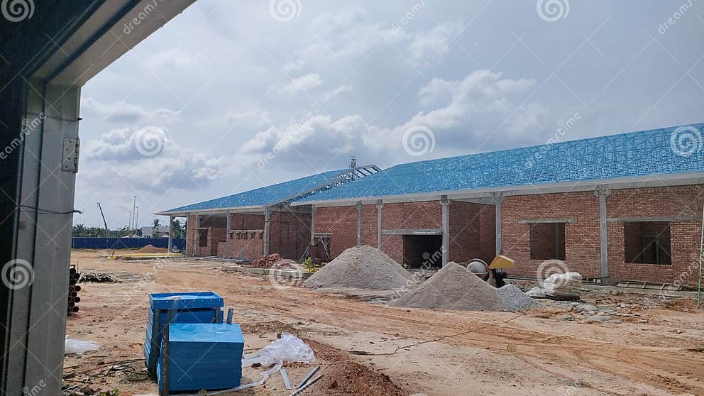 Construction of a Housing Complex Stock Photo - Image of complex ...