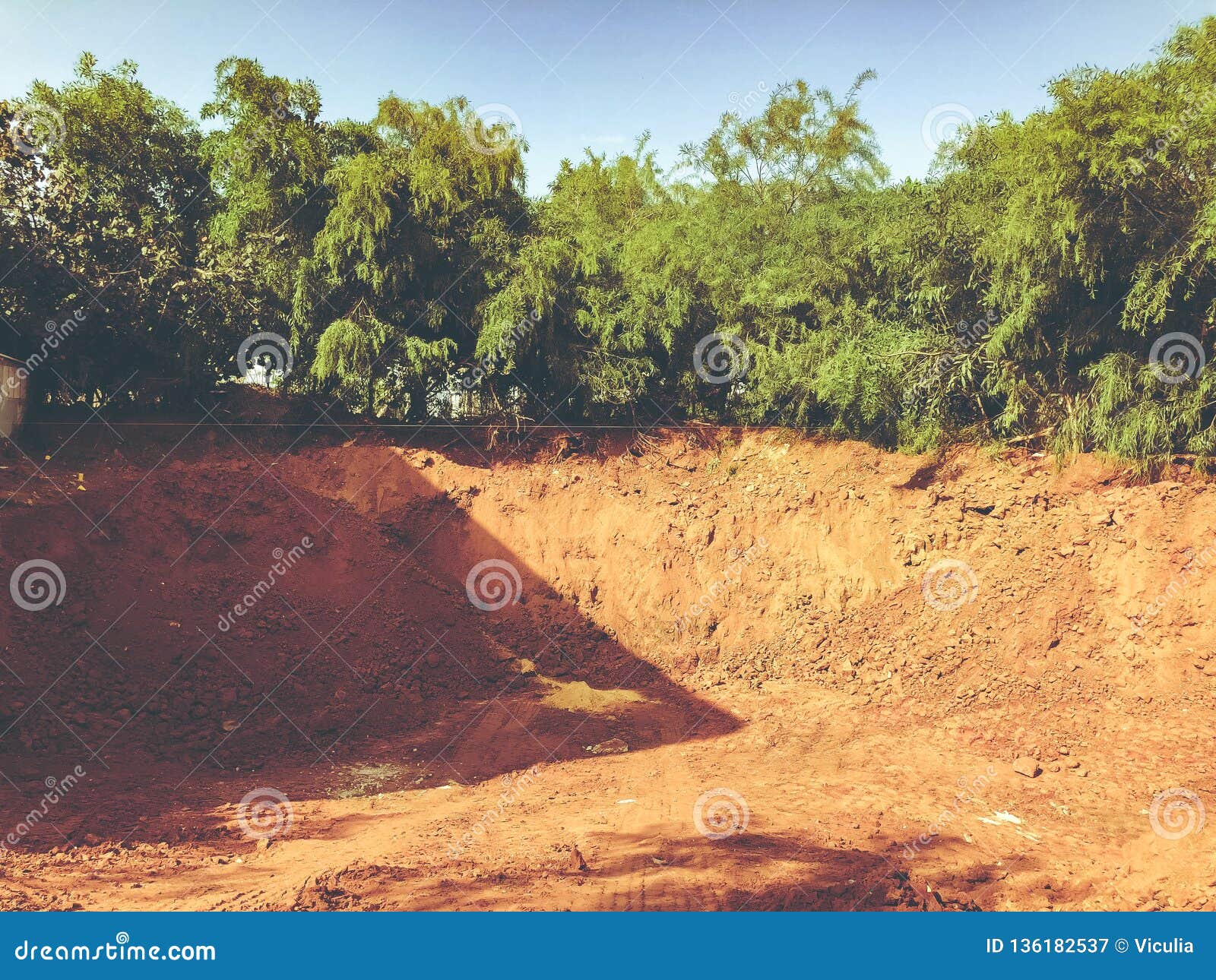 Construction of an Industrial Building Deep Foundation Pit in Israel ...